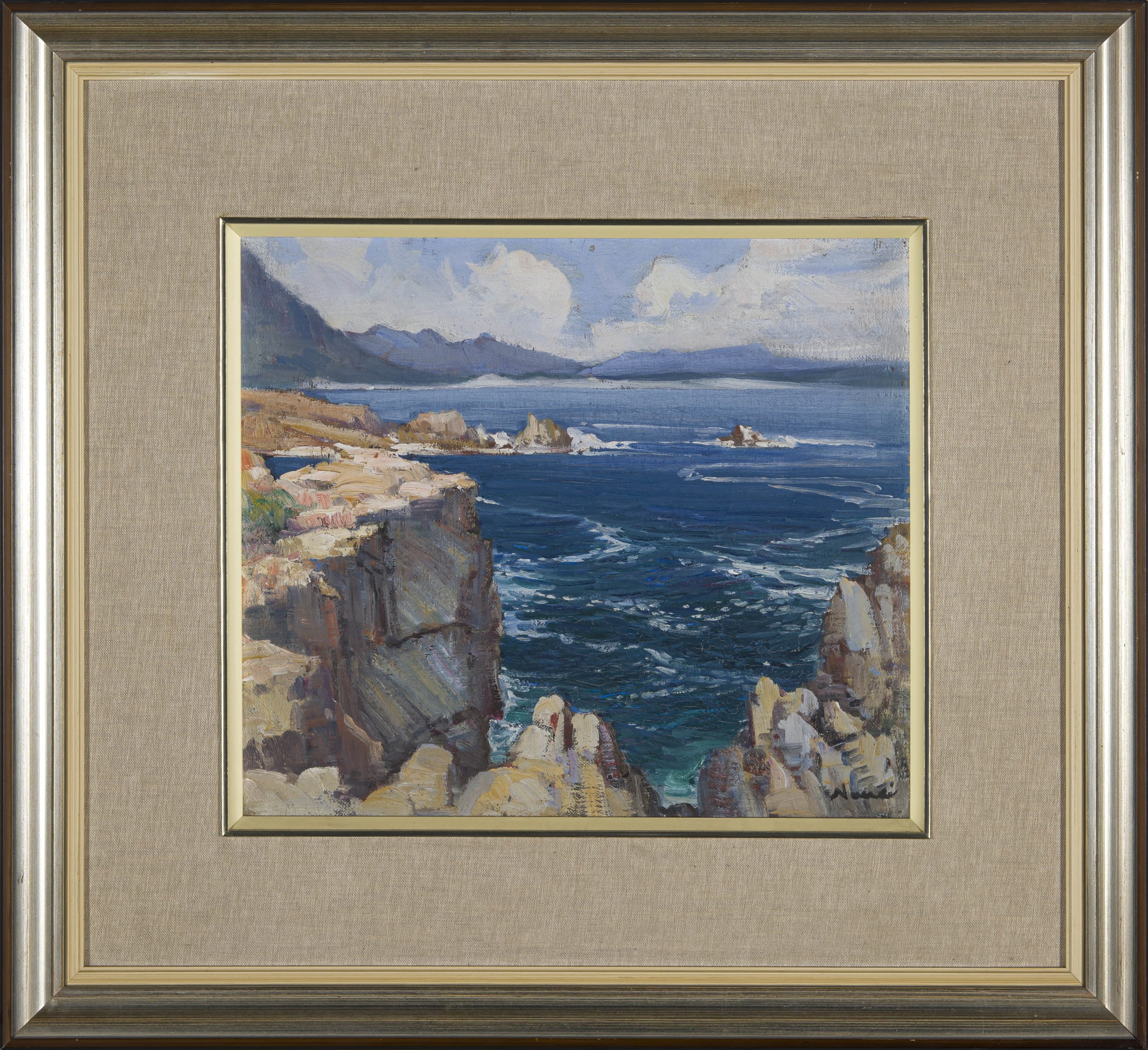 Hermanus Seascape by Hugo Naudé | Strauss & Co