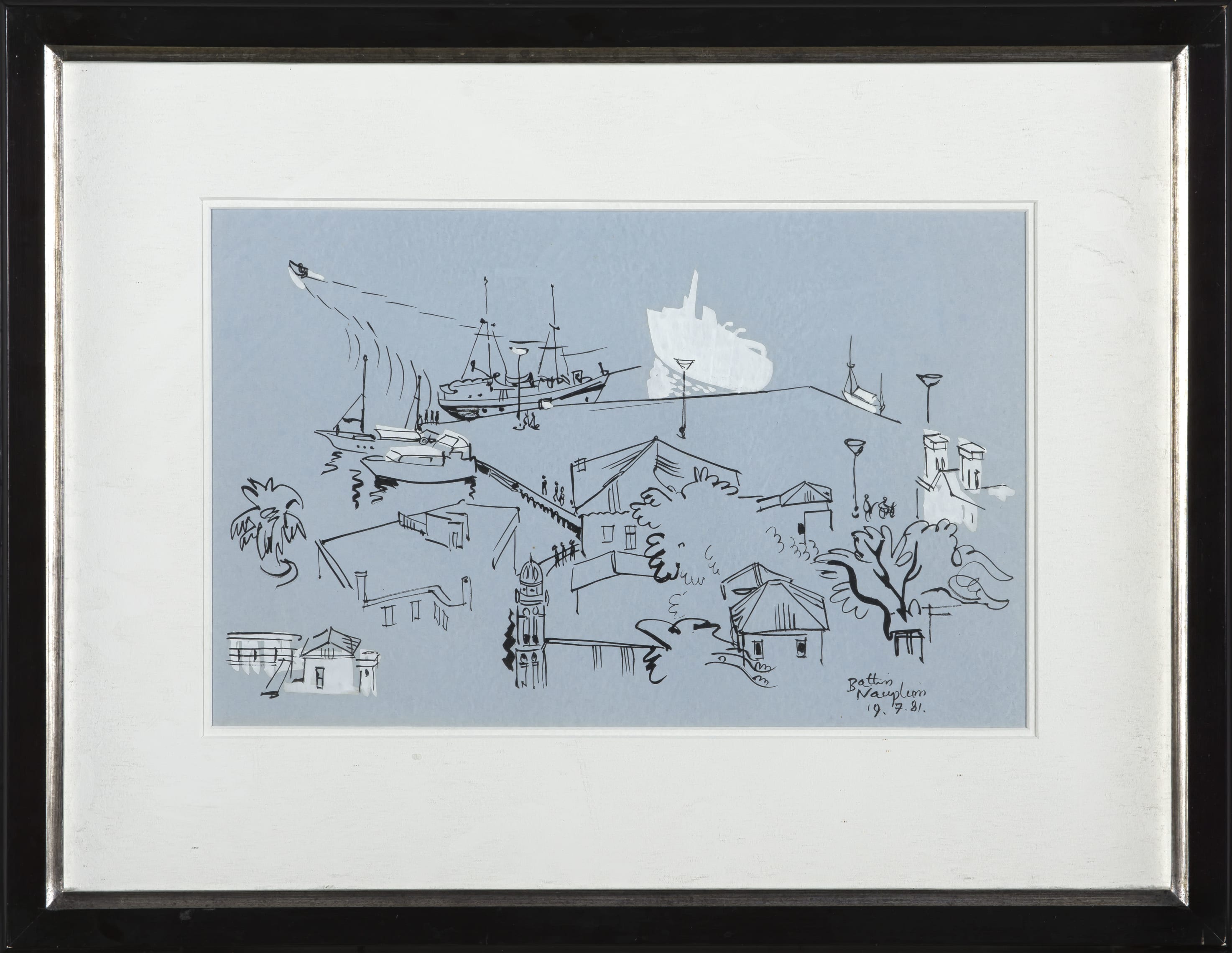 Nauplion by Walter Battiss | Strauss & Co
