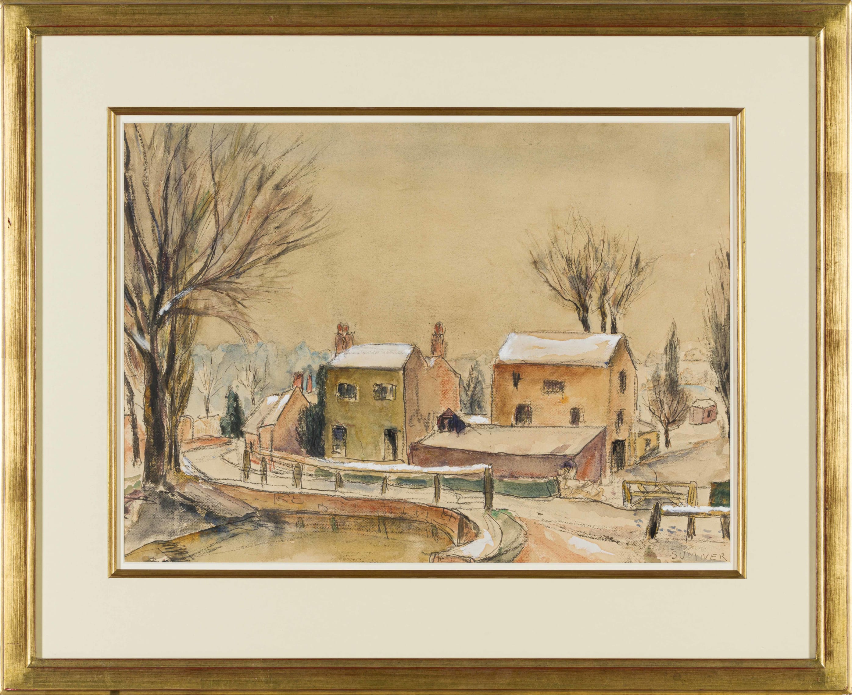 Winter Landscape by Maud Sumner | Strauss & Co