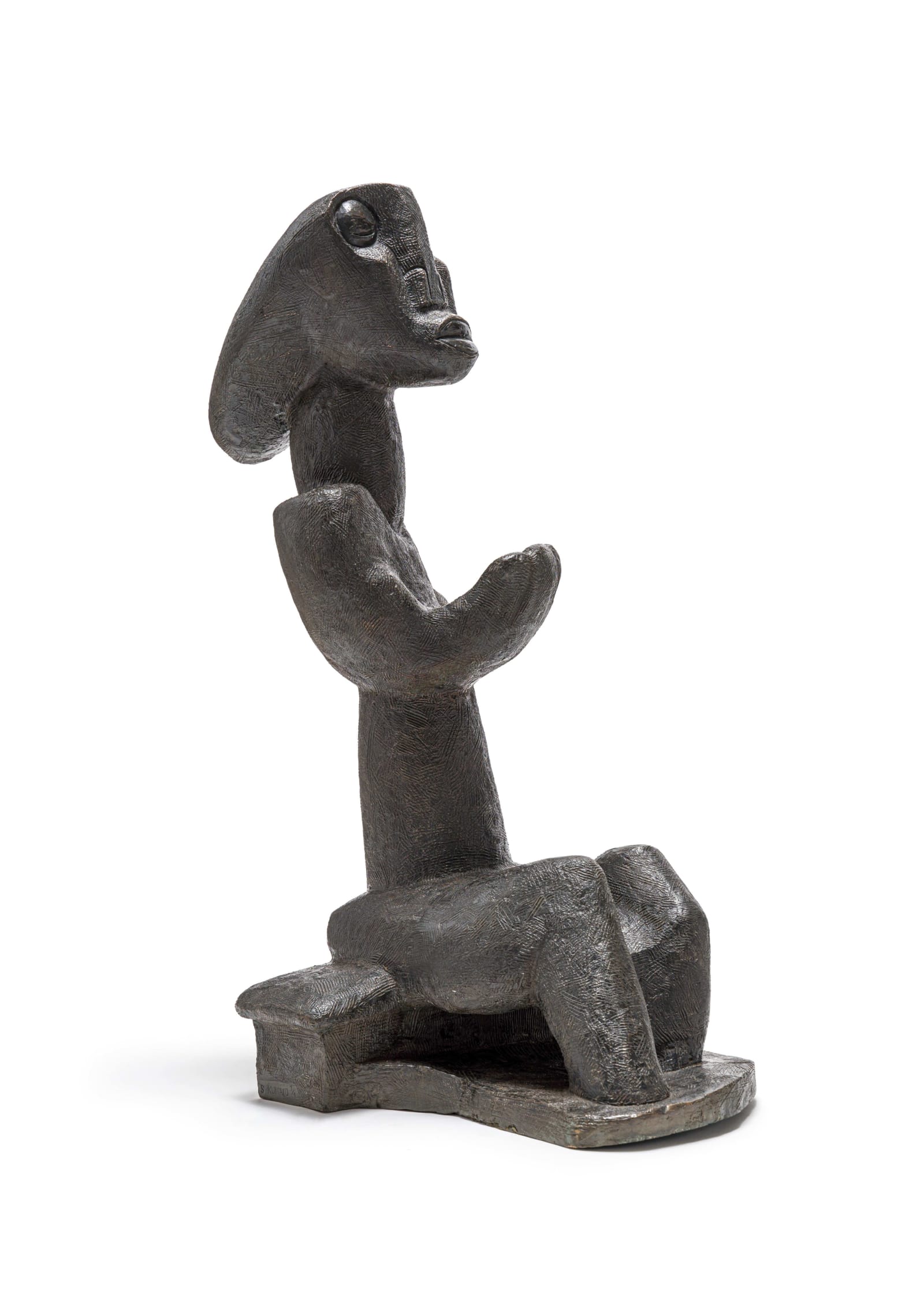 Seated Zulu Maiden (SK124) by Sydney Kumalo | Strauss & Co