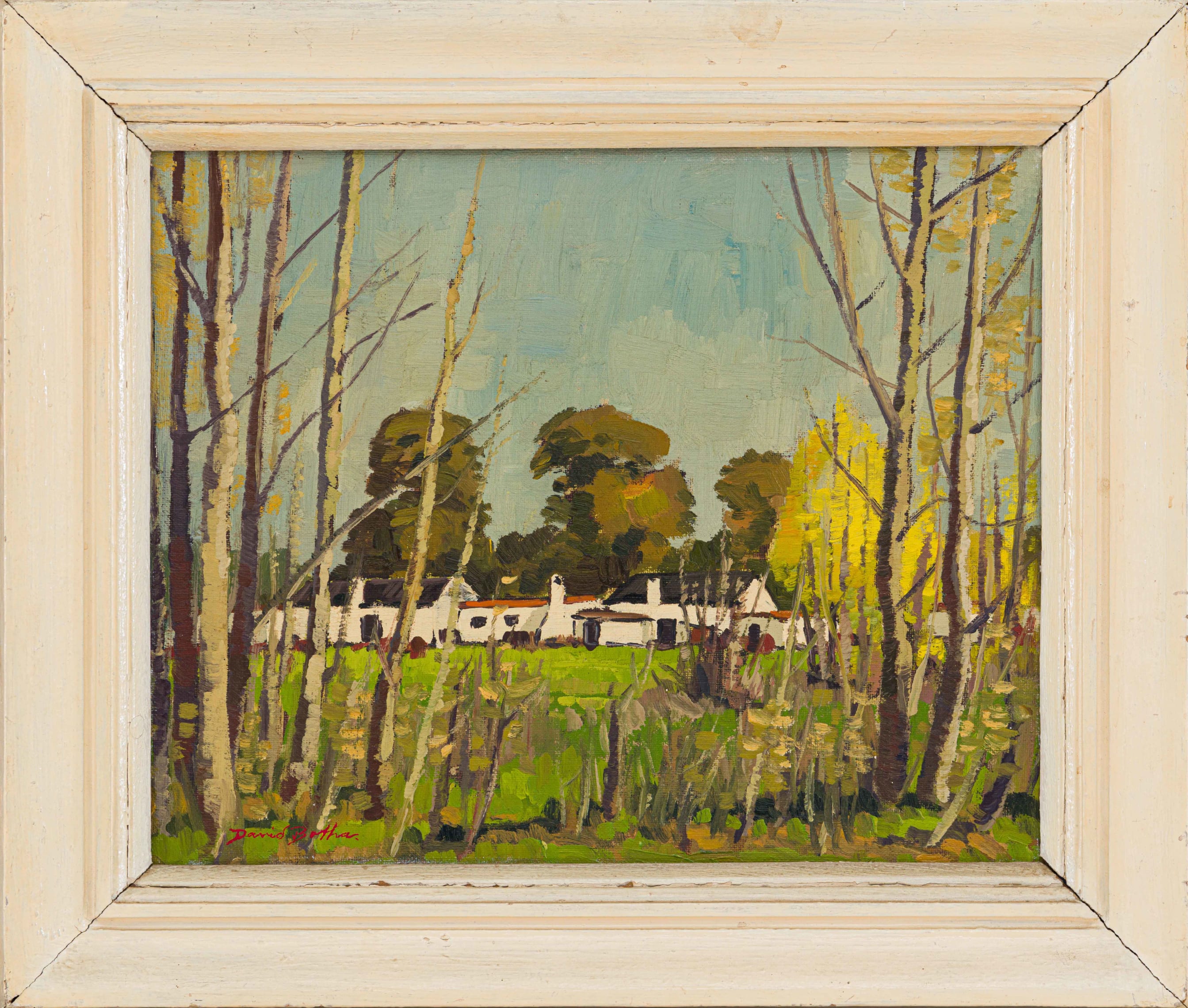 Houses through Trees by David Botha | Strauss & Co