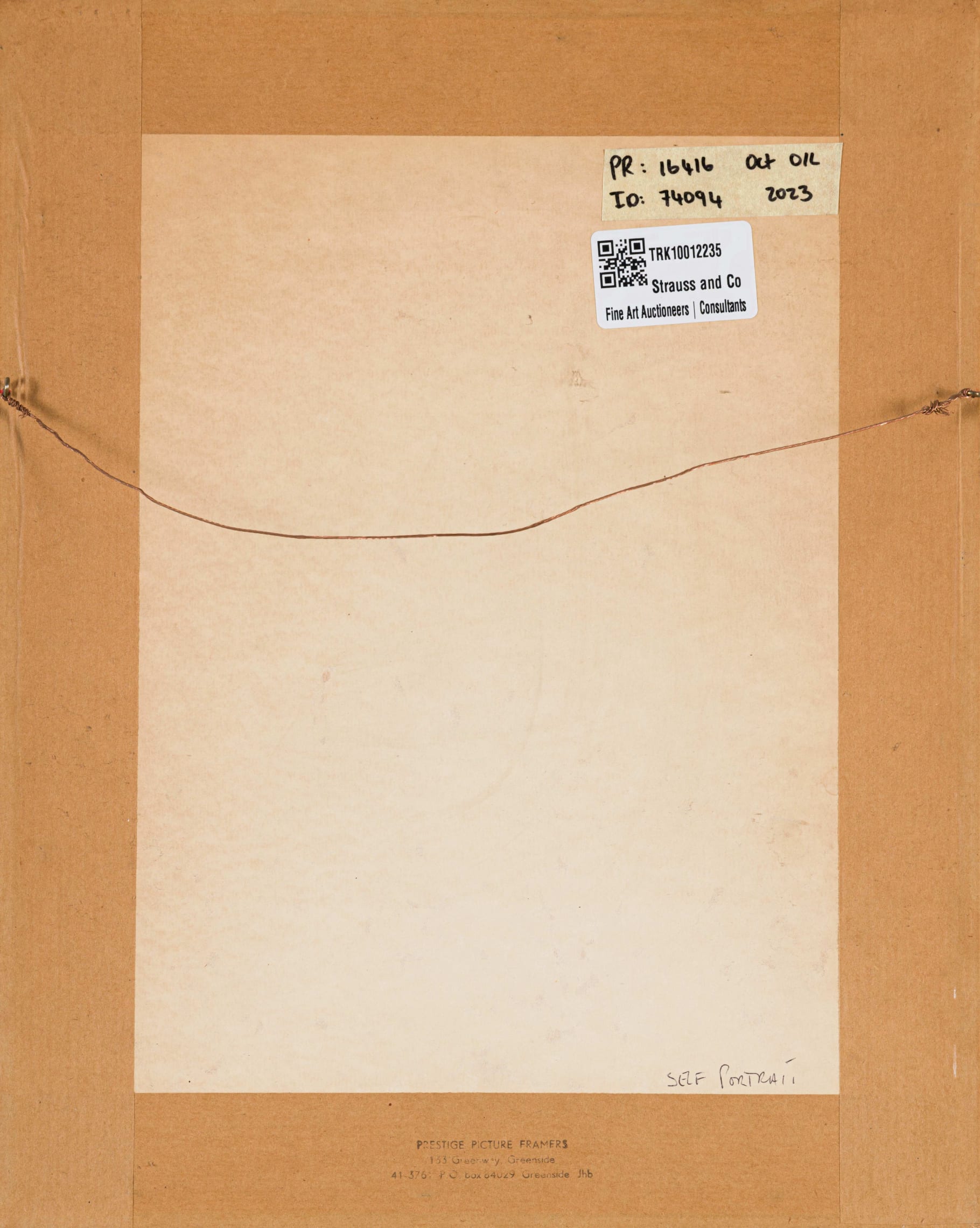 Self Portrait by François Krige | Strauss & Co