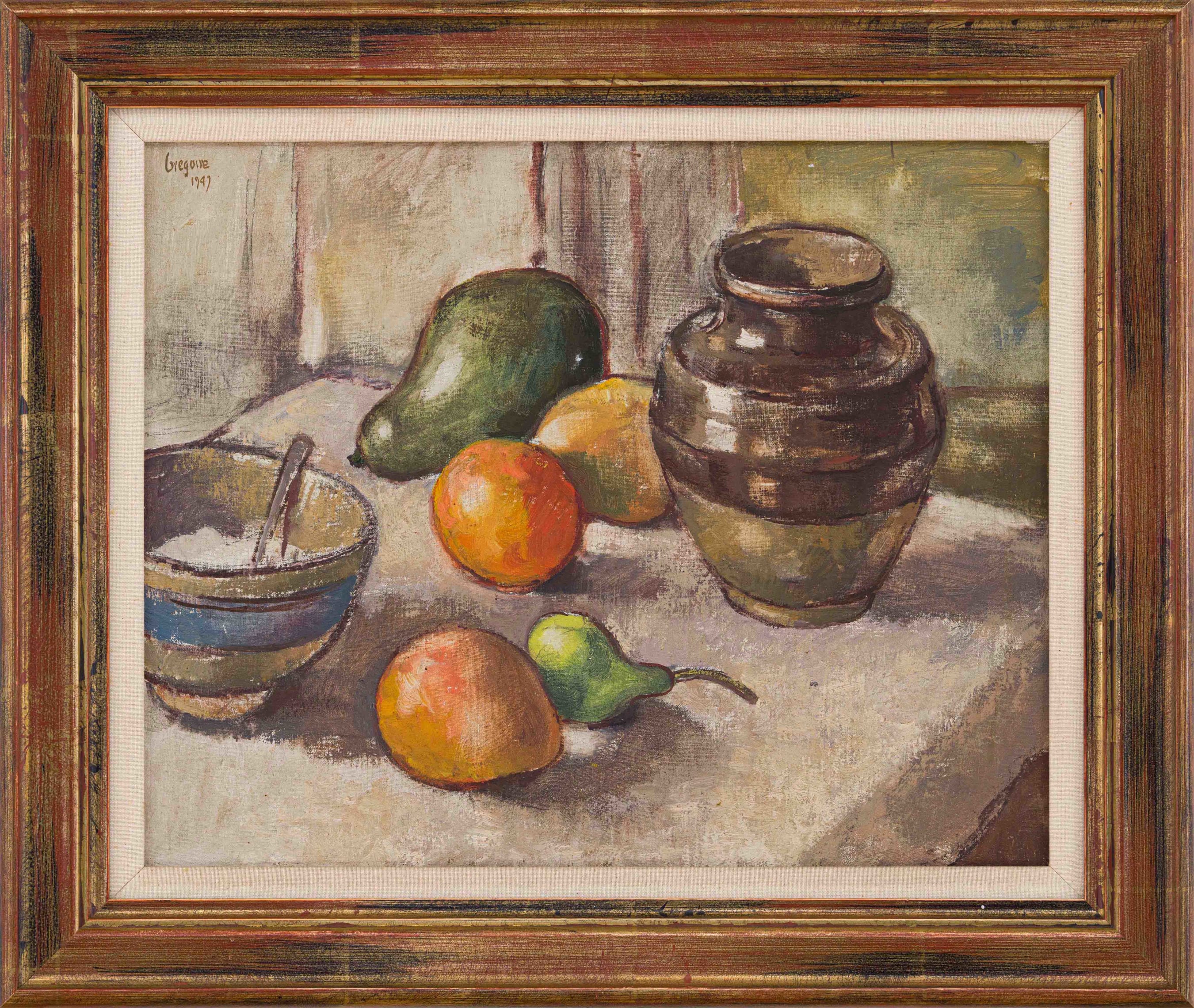 Still Life with Fruits, recto-verso by Gregoire Boonzaier | Strauss & Co