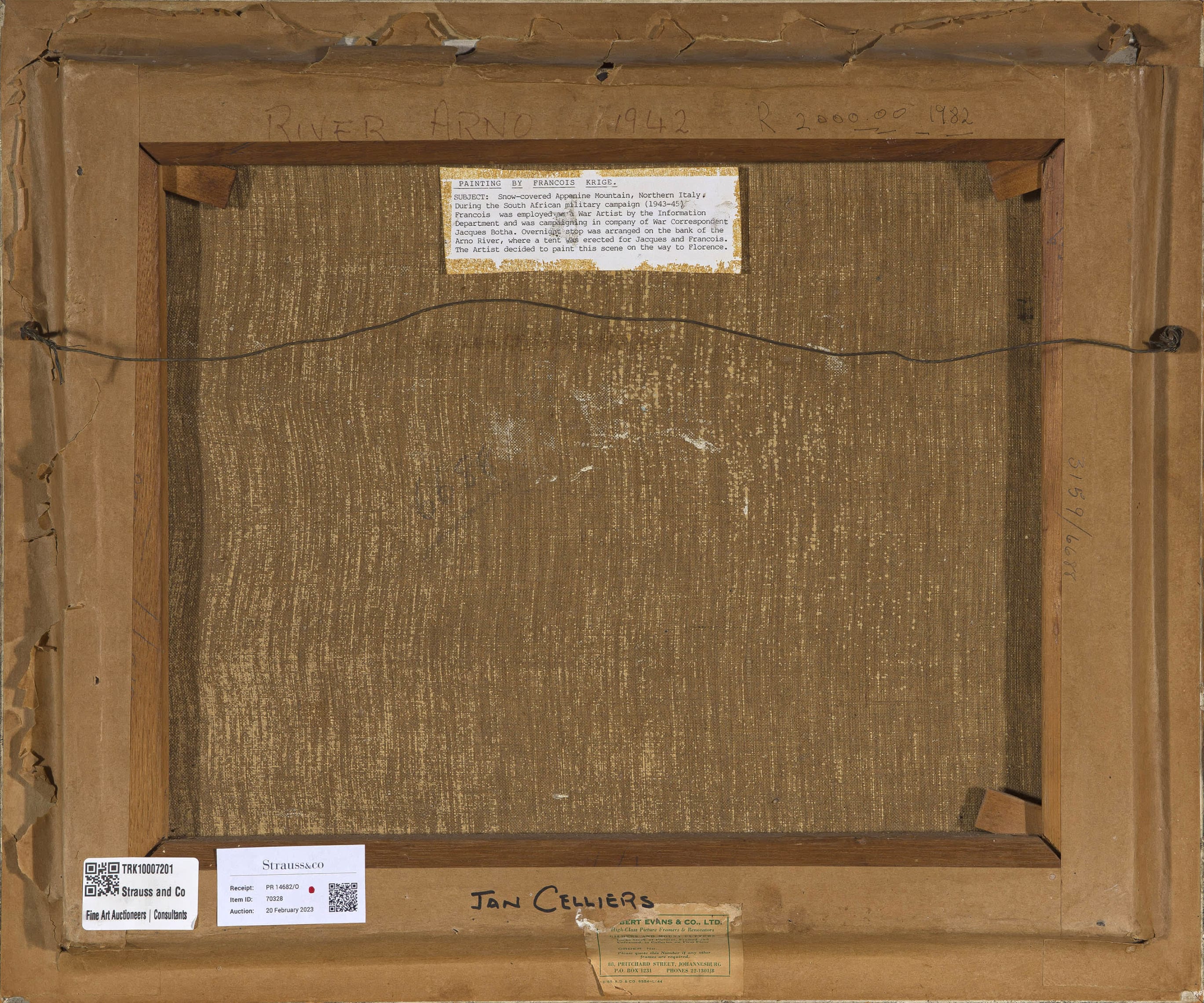 River Arno by François Krige | Strauss & Co