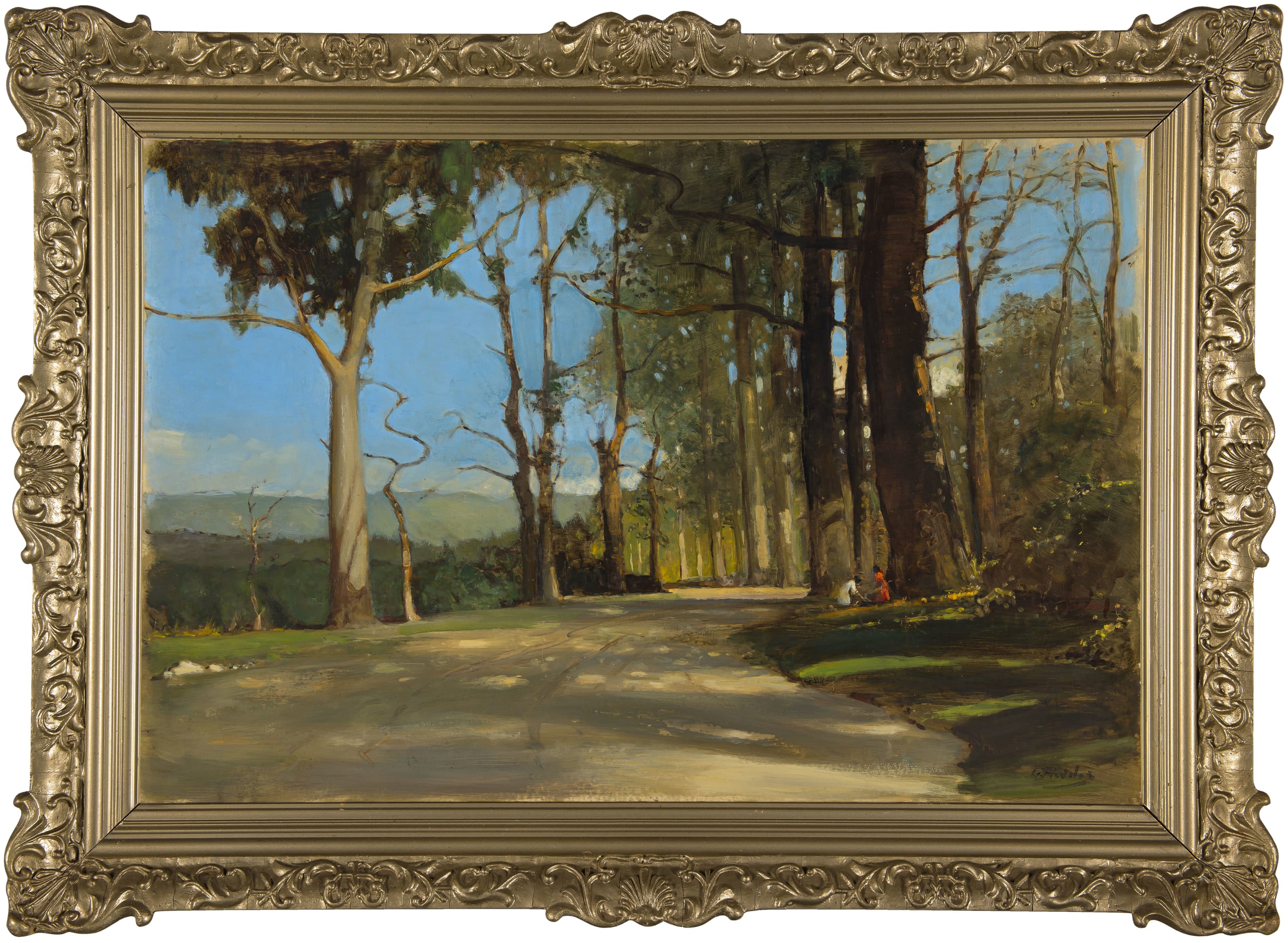 Figures on a Road, Eastern Cape by Walter Gilbert Wiles | Strauss & Co