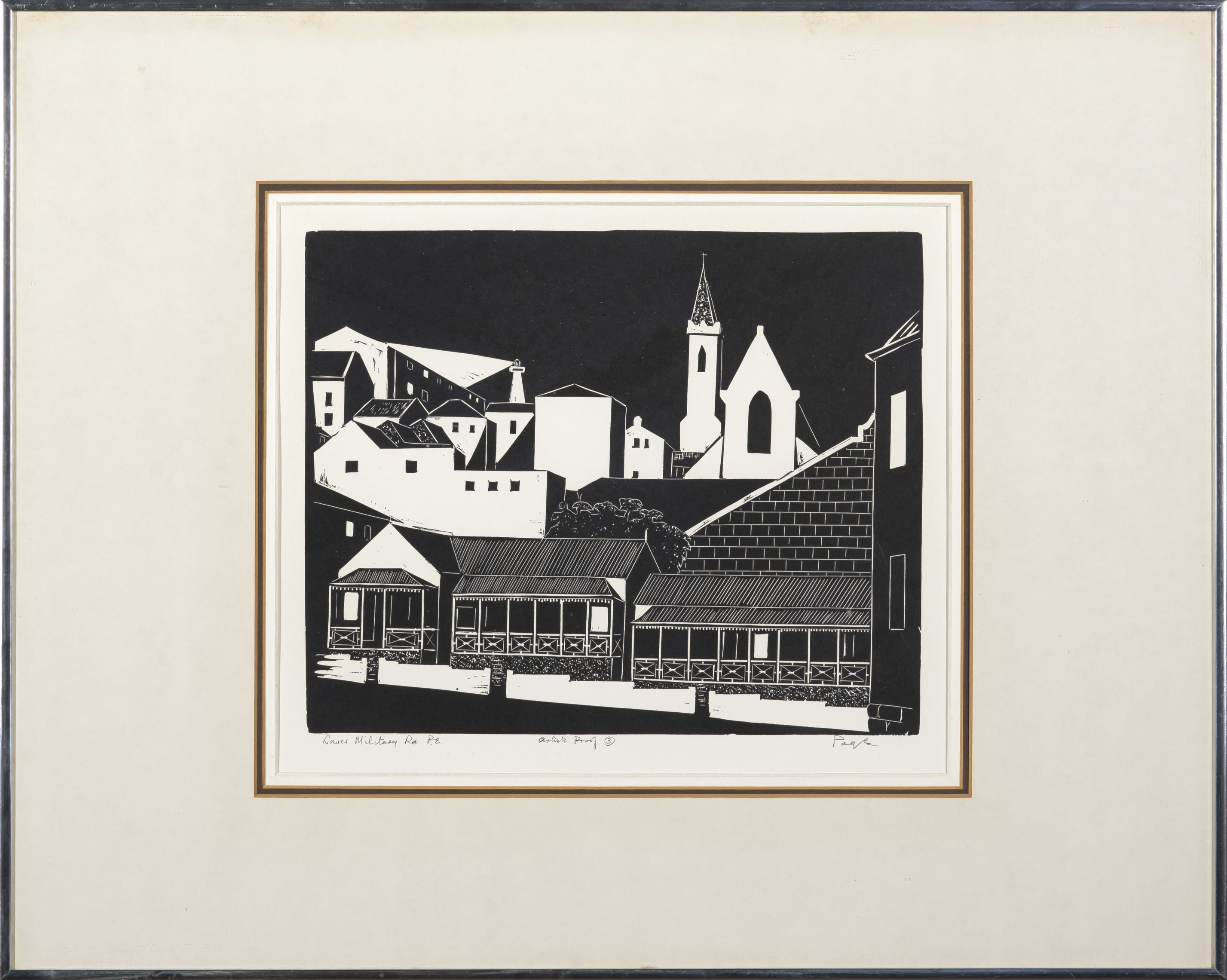 Fragments of a City: Linocuts of Port Elizabeth, portfolio by Fred Page ...