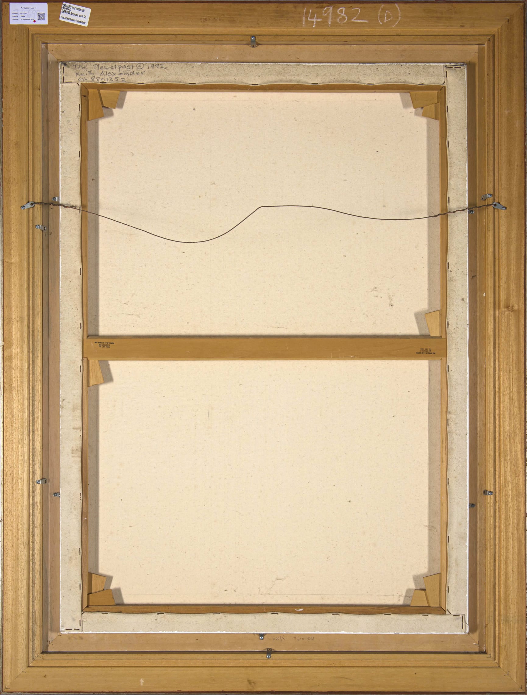 The Newel Post by Keith Alexander | Strauss & Co