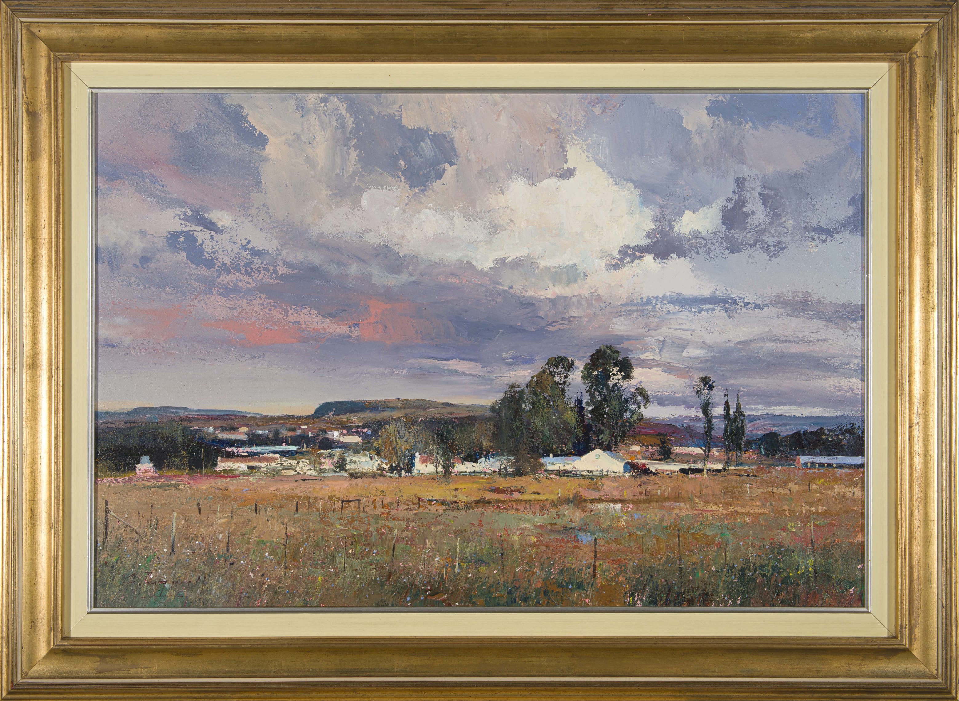 A Farm Landscape by Christopher Tugwell | Strauss & Co