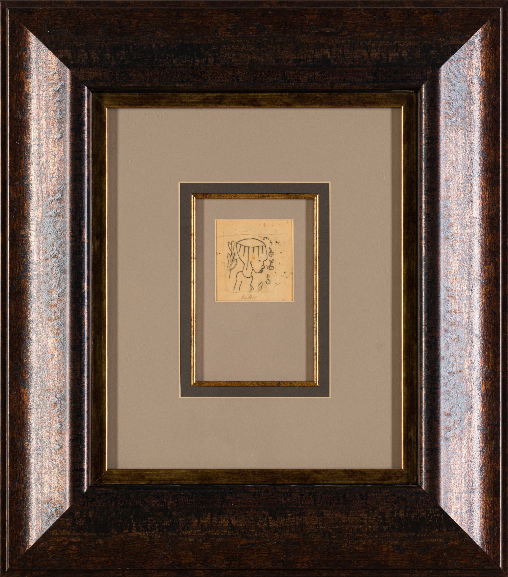 Broken Head, sketch by Alexis Preller | Strauss & Co