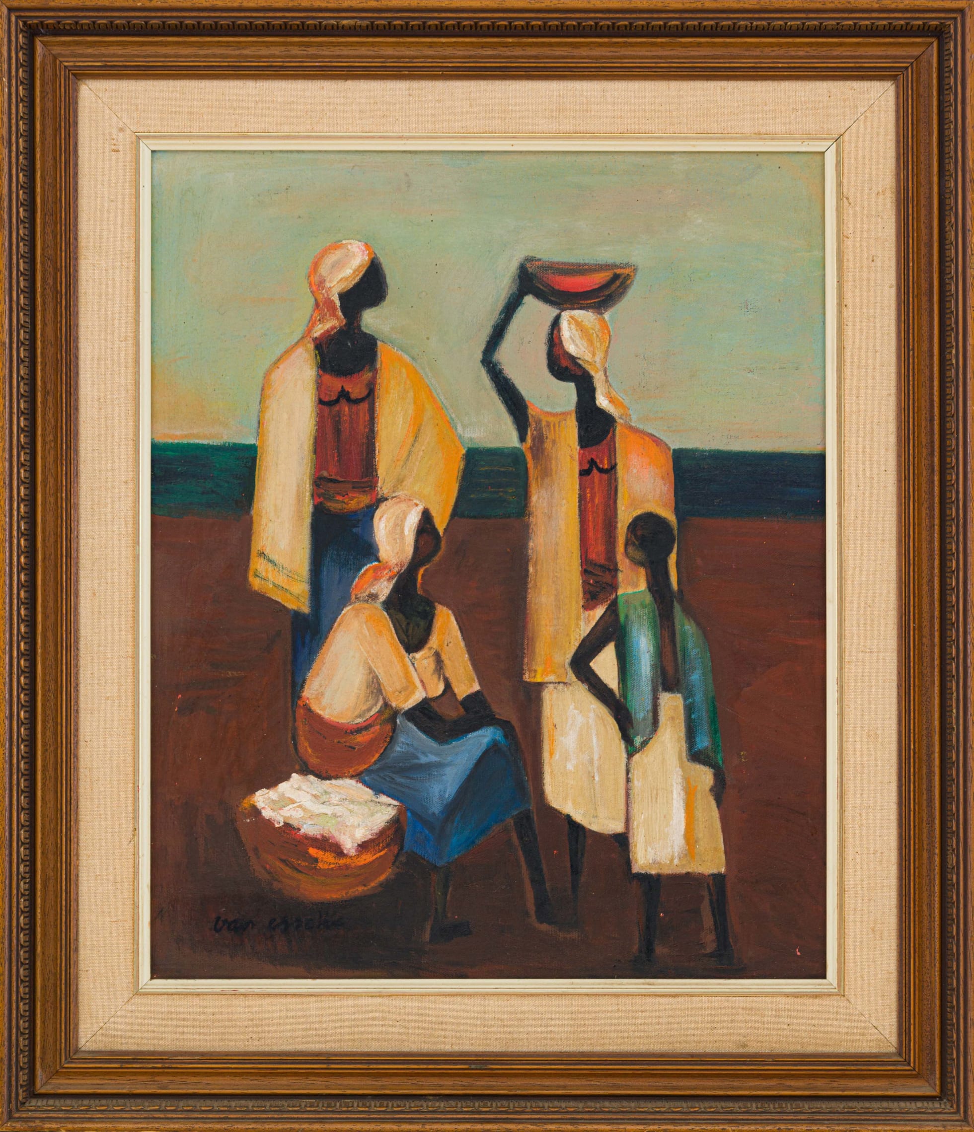 African Women and Child by Maurice van Essche | Strauss & Co