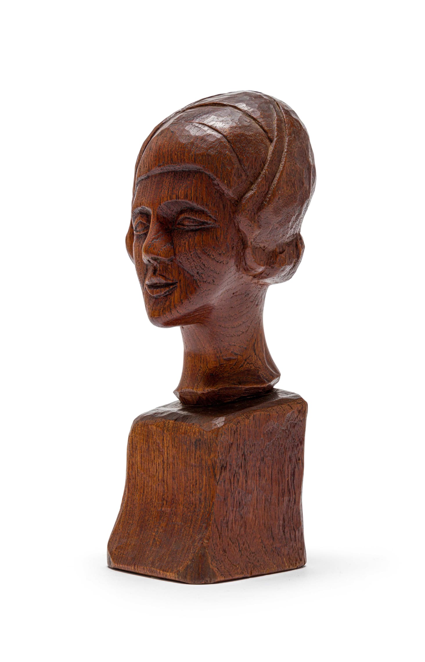 Head of a Young Woman by Lippy (Israel-Isaac) Lipshitz | Strauss & Co