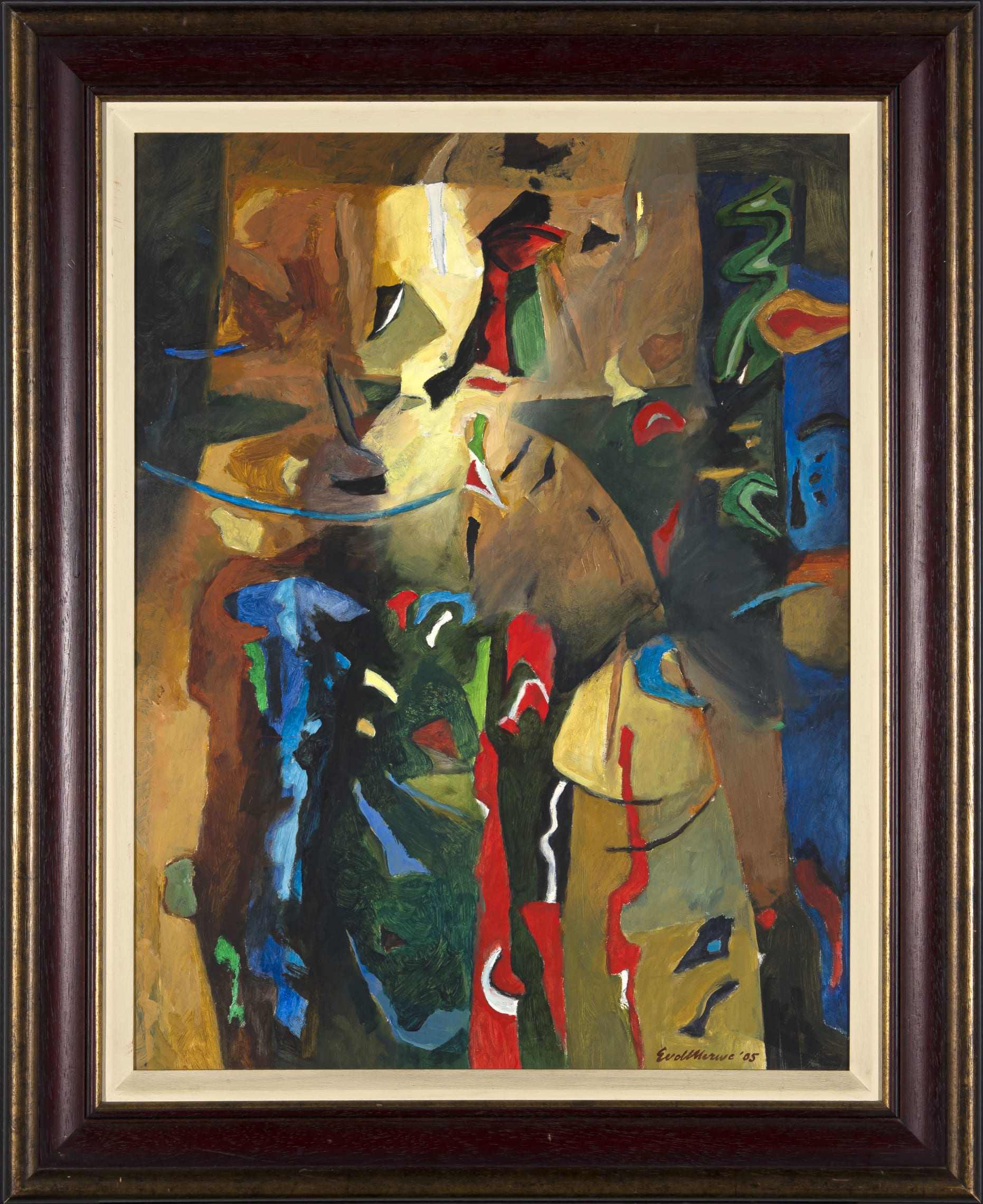 Abstract Composition by Eben van der Merwe | Strauss & Co