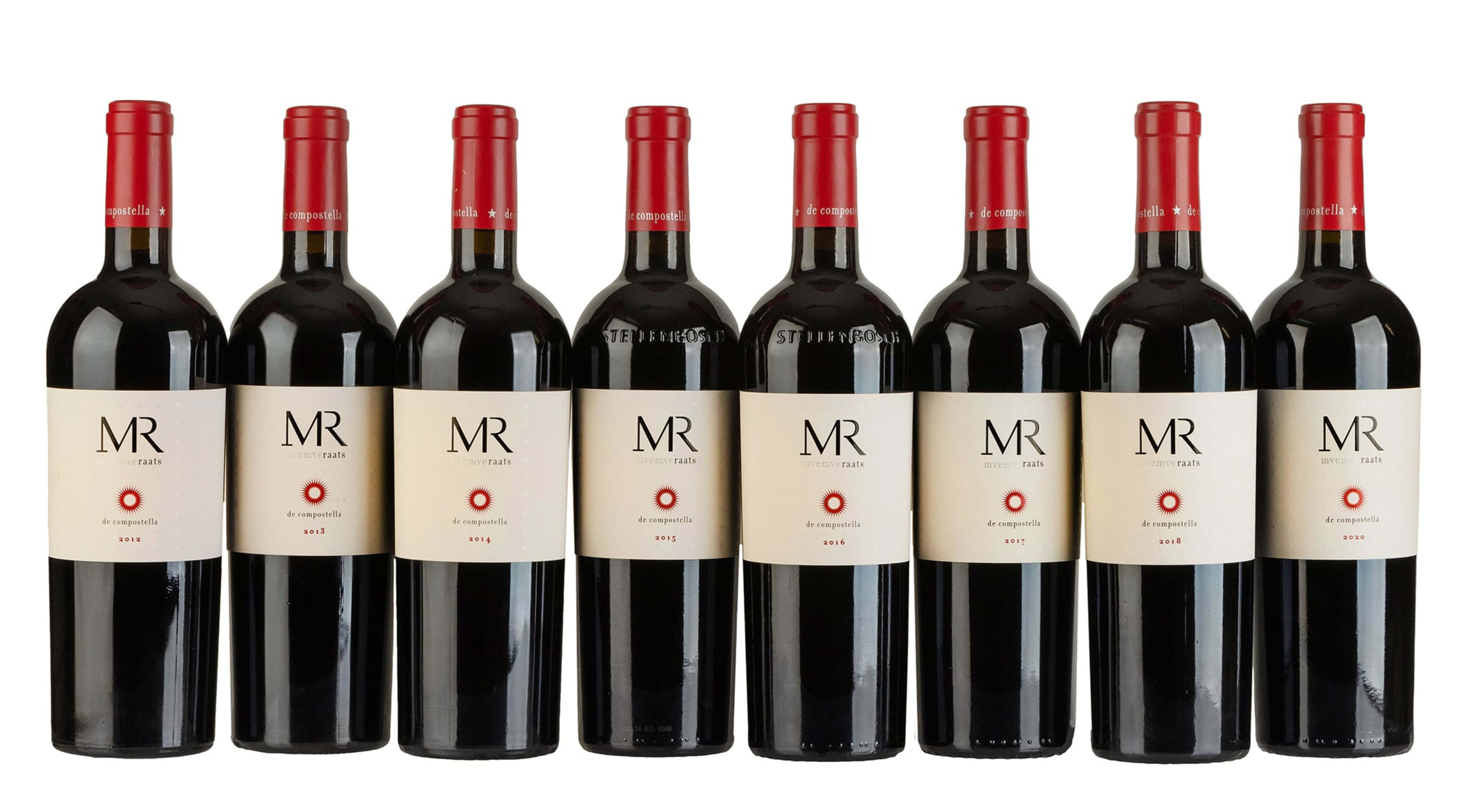 De Compostella 2004-2020 15 (1 x 15) 750ml by Mvemve Raats | Strauss & Co