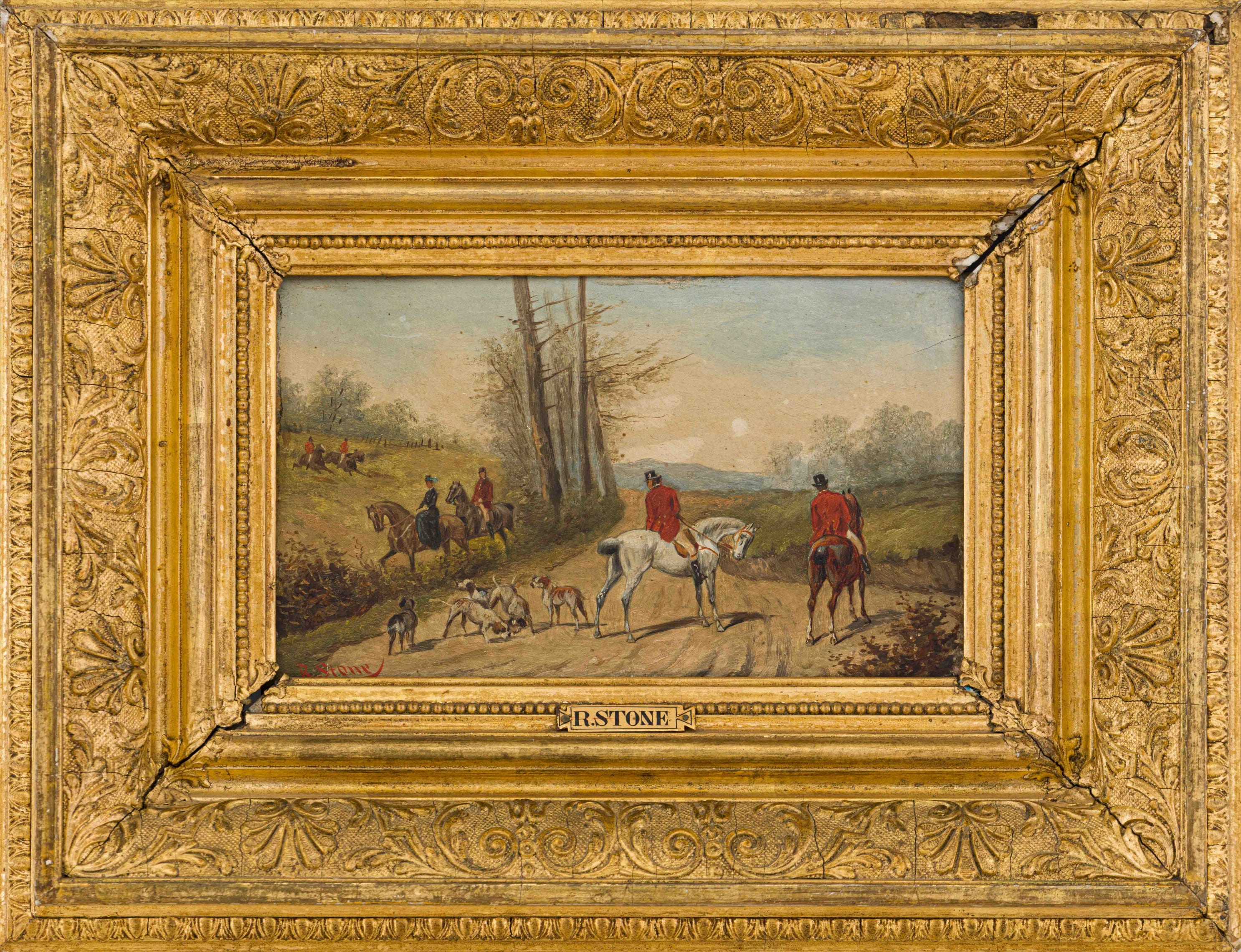 Hunting Scenes, two by Rudolph Stone | Strauss & Co