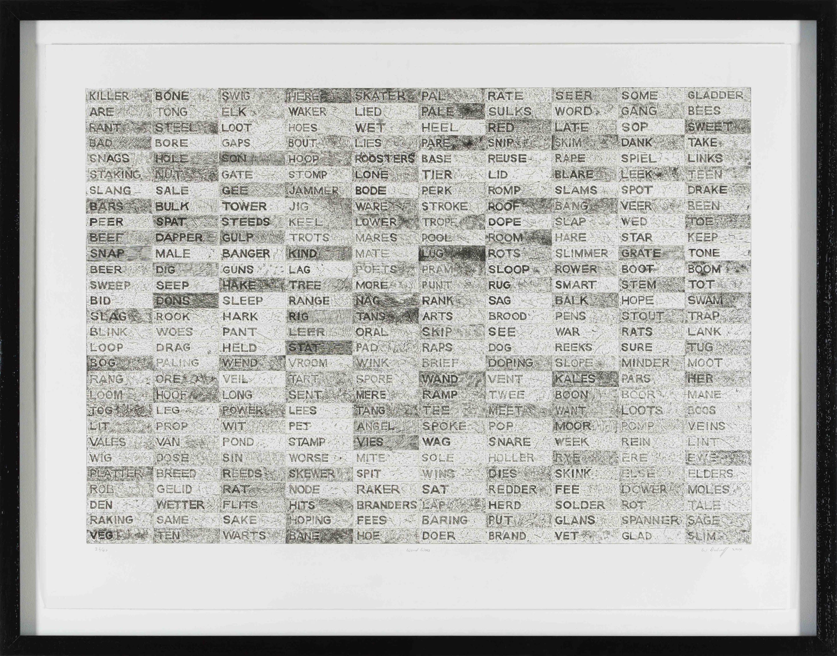 Word Woes by Willem Boshoff | Strauss & Co