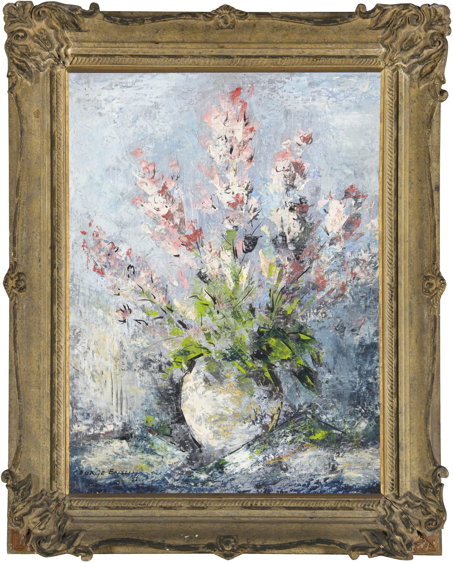Flowers in a Vase by George Enslin | Strauss & Co