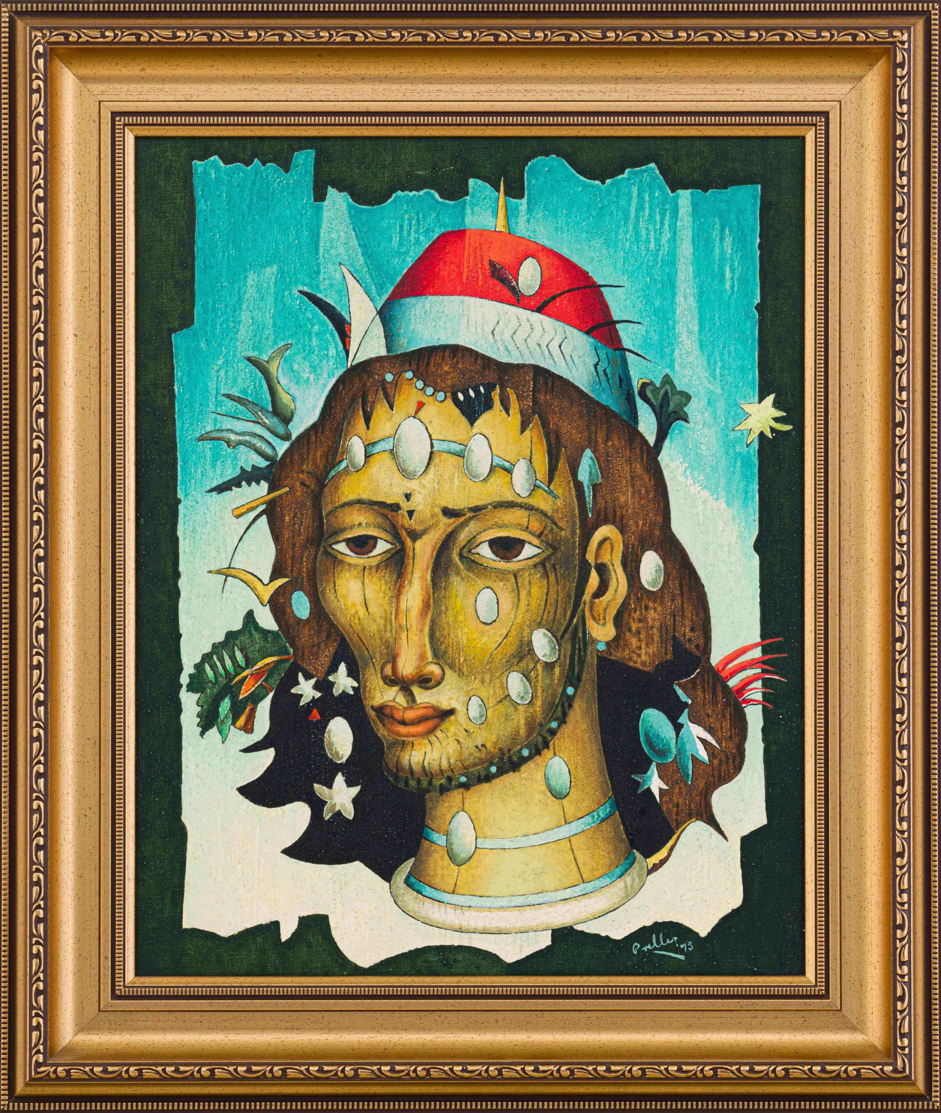 O Poliziano (Florentine Head) by Alexis Preller | Strauss & Co