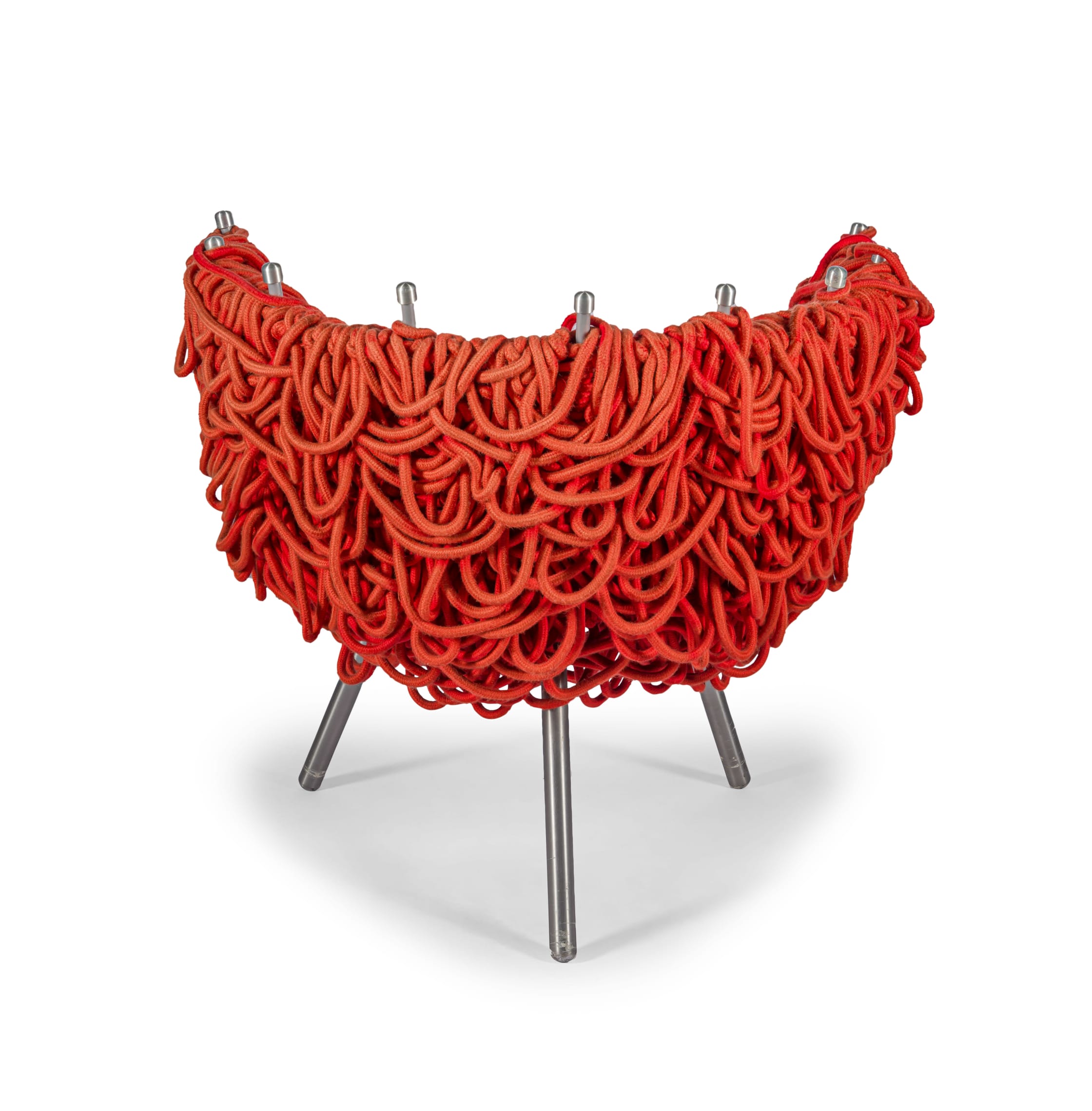 A Fernando Campana and Humberto Campana 'Vermelha' chair, designed 1998 ...