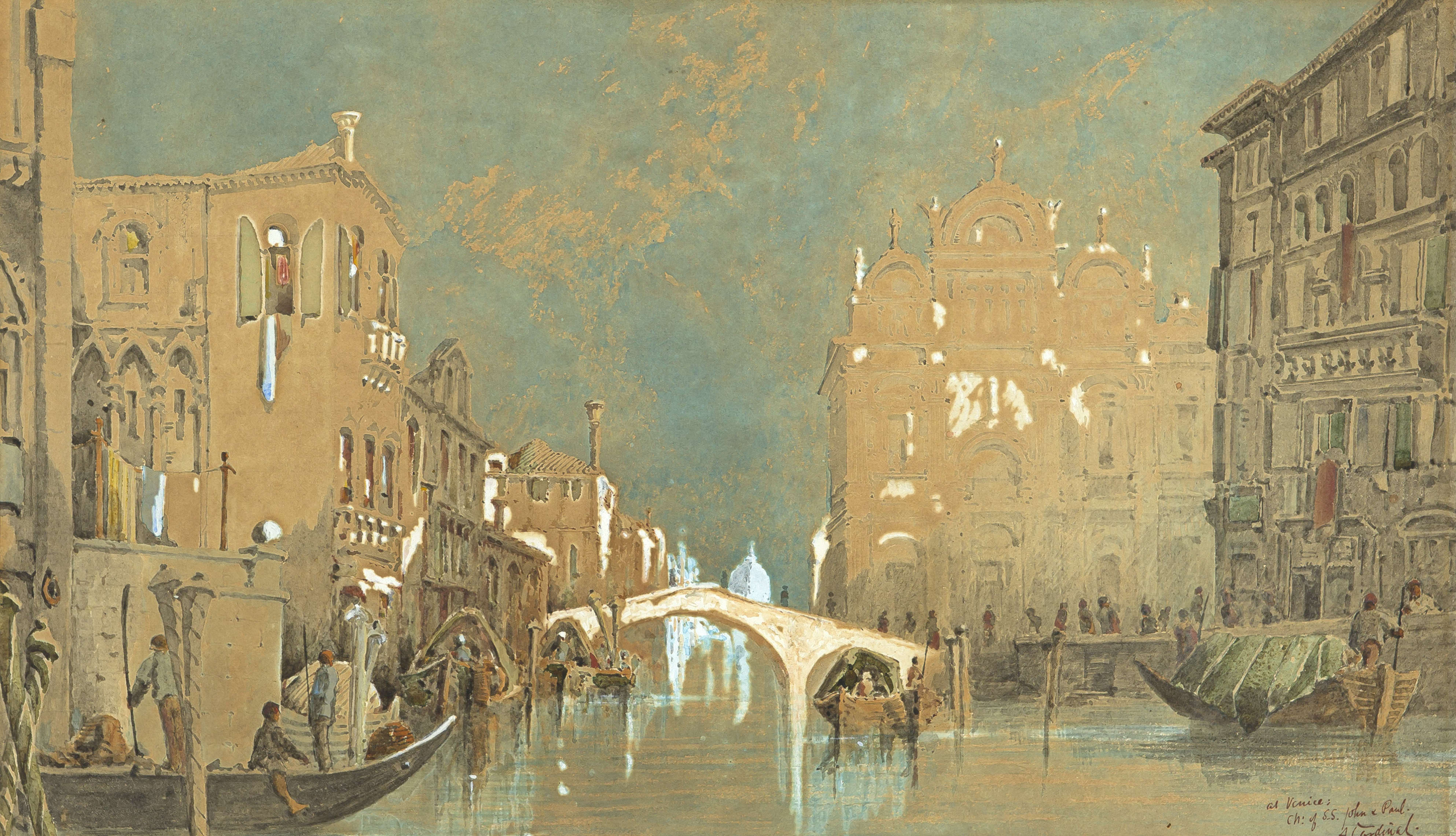Venetian Views, four by A*** Cardinal | Strauss & Co