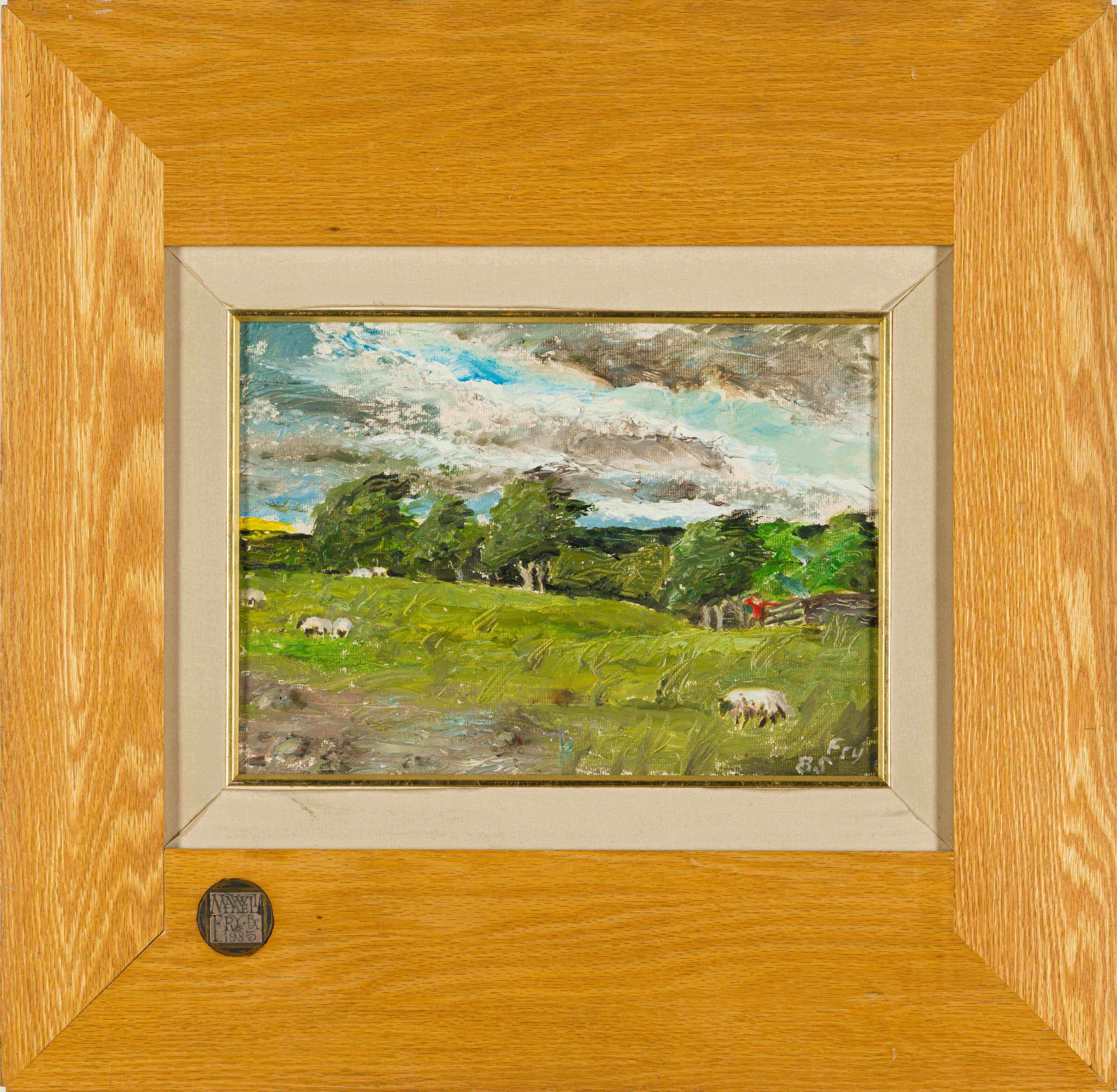 Storm over Cotherstone by Edwin Maxwell Fry | Strauss & Co