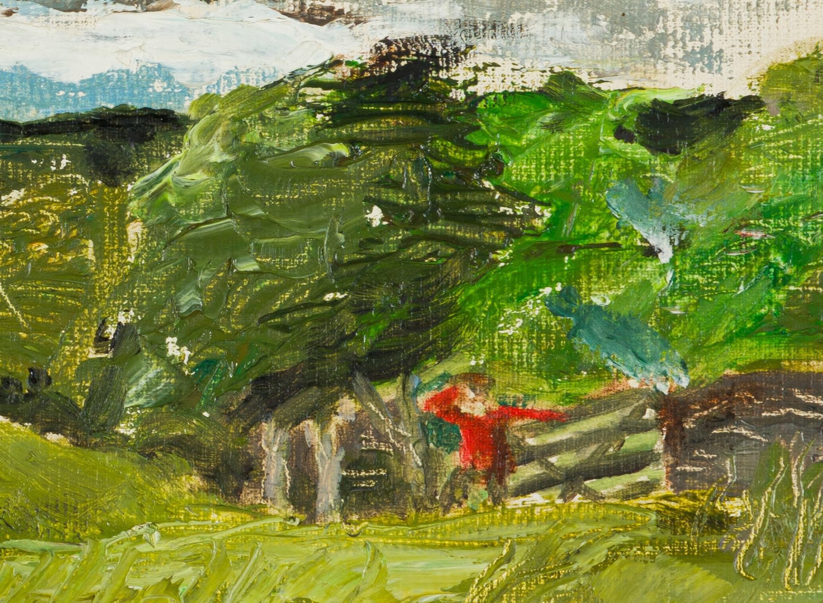 Storm over Cotherstone by Edwin Maxwell Fry | Strauss & Co