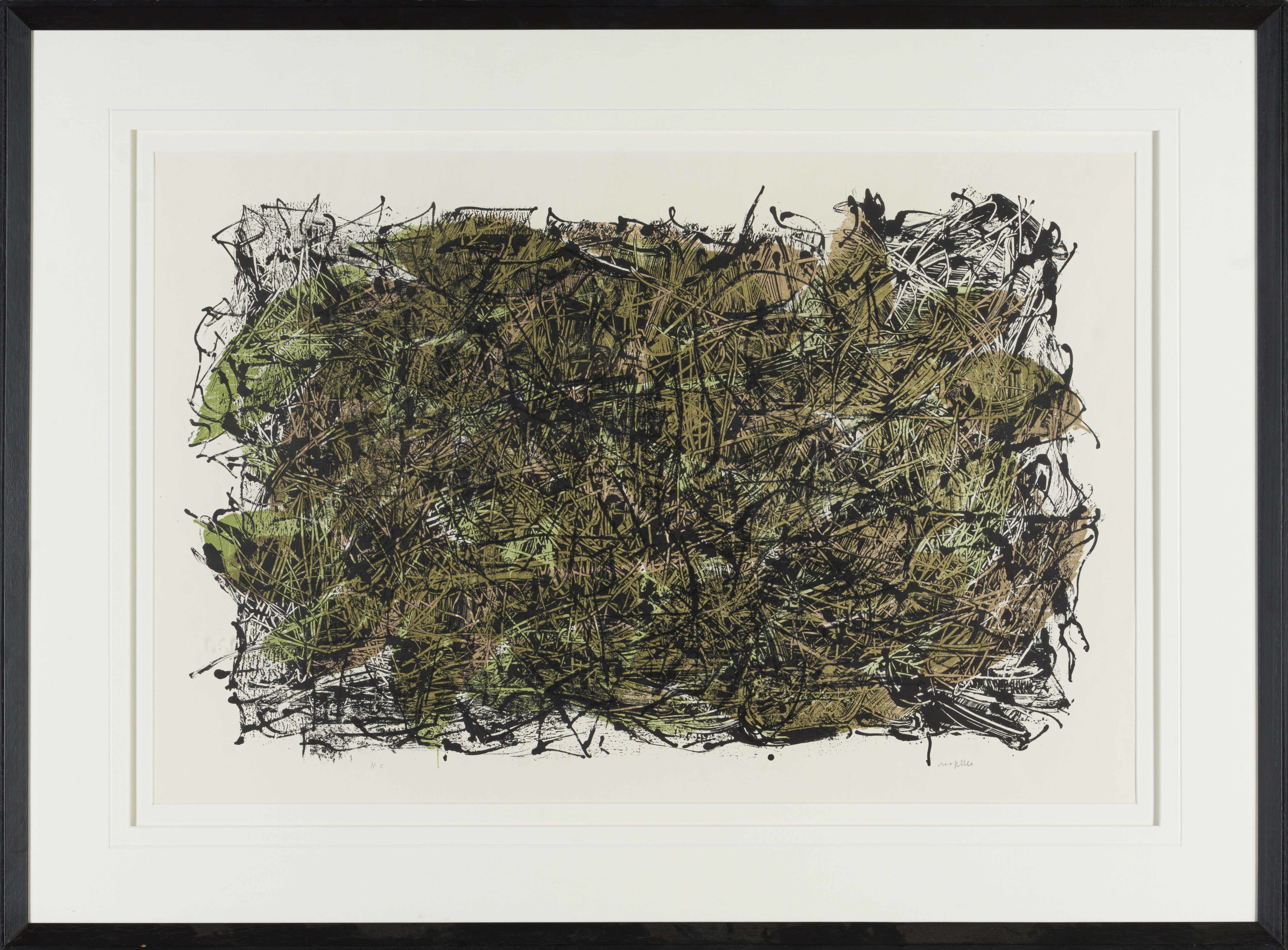 Feuille II (Leaf II) by Jean-Paul Riopelle | Strauss & Co
