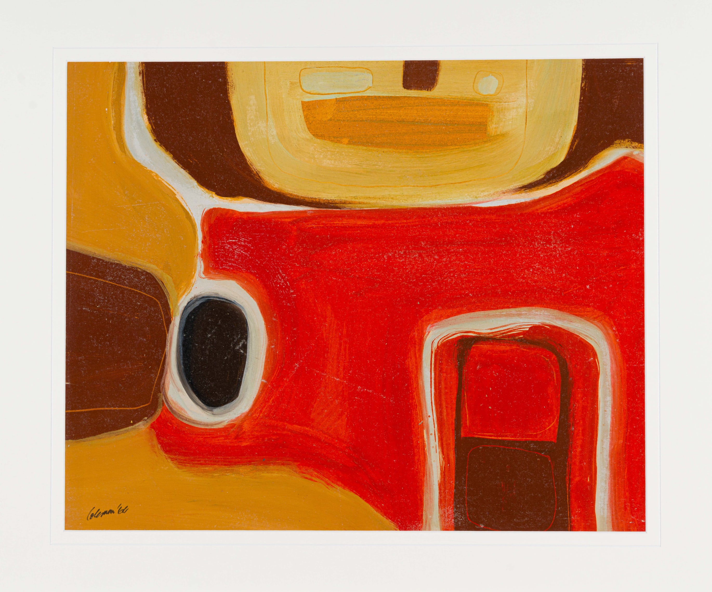 Abstract in Red by Trevor Coleman | Strauss & Co