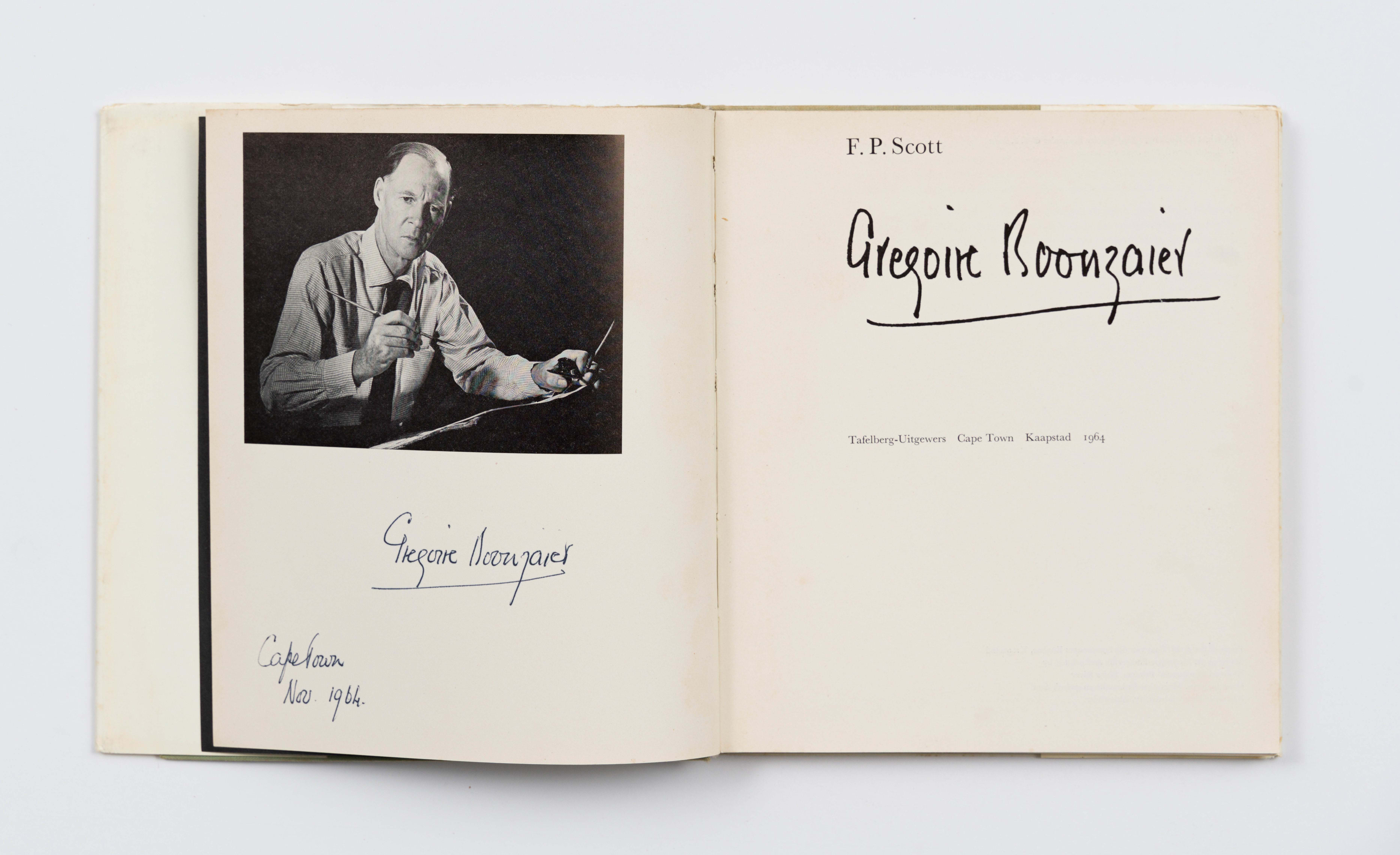 Martin Bekker; FP Scott; Bruce Arnott; Gregoire Boonzaier and Lippy ...