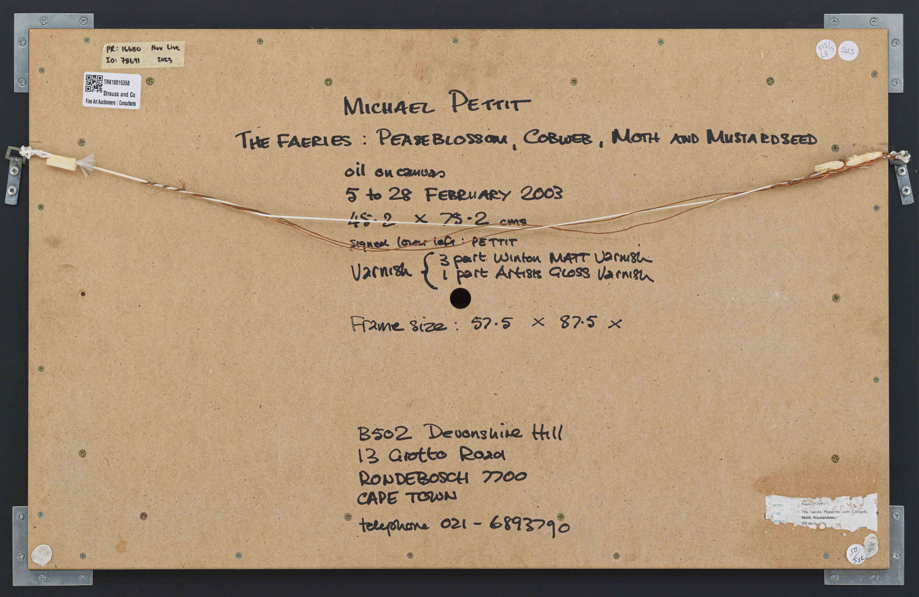 The Faeries: Peaseblossom, Cobweb, Moth and Mustardseed by Michael ...