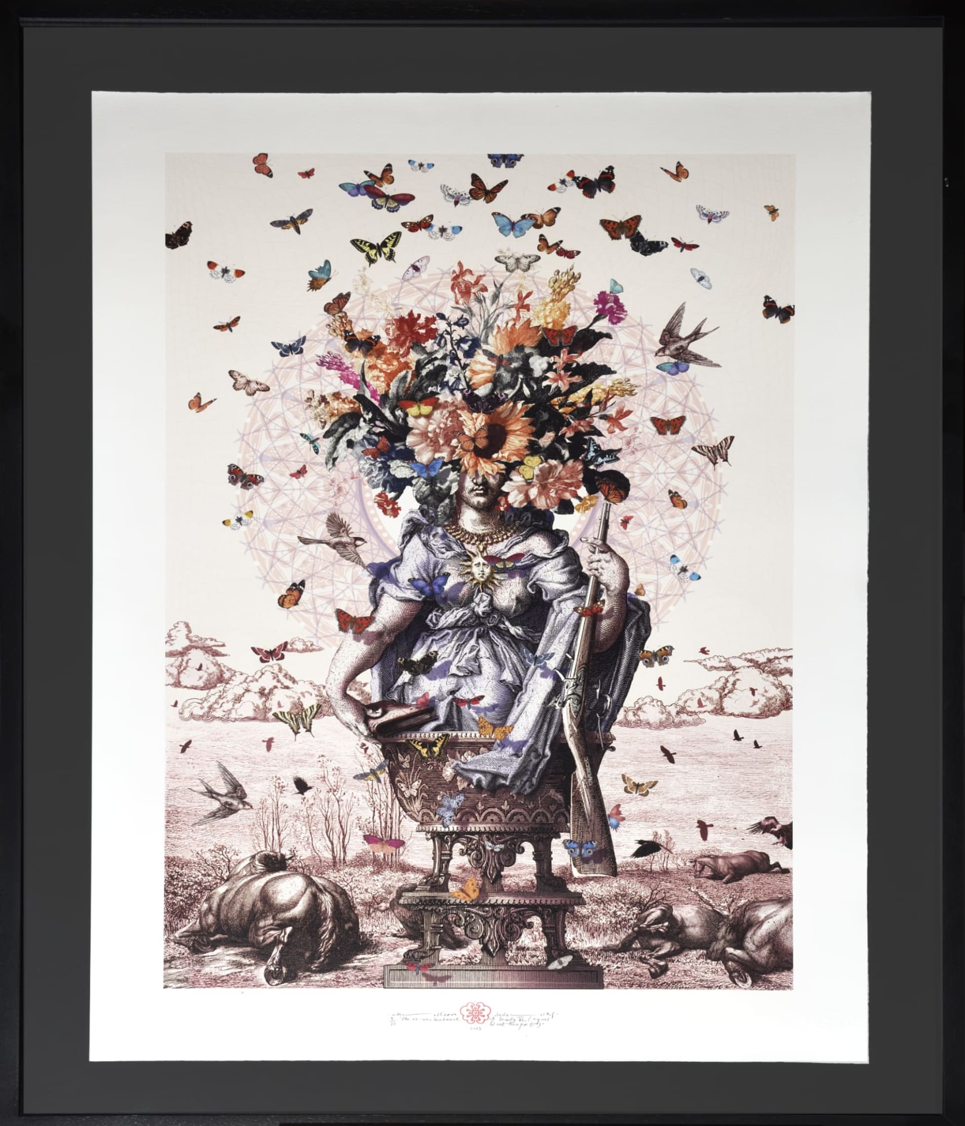 The Re-enchantment of Beauty VI (Equus, Blood Bouquet) by Christiaan ...