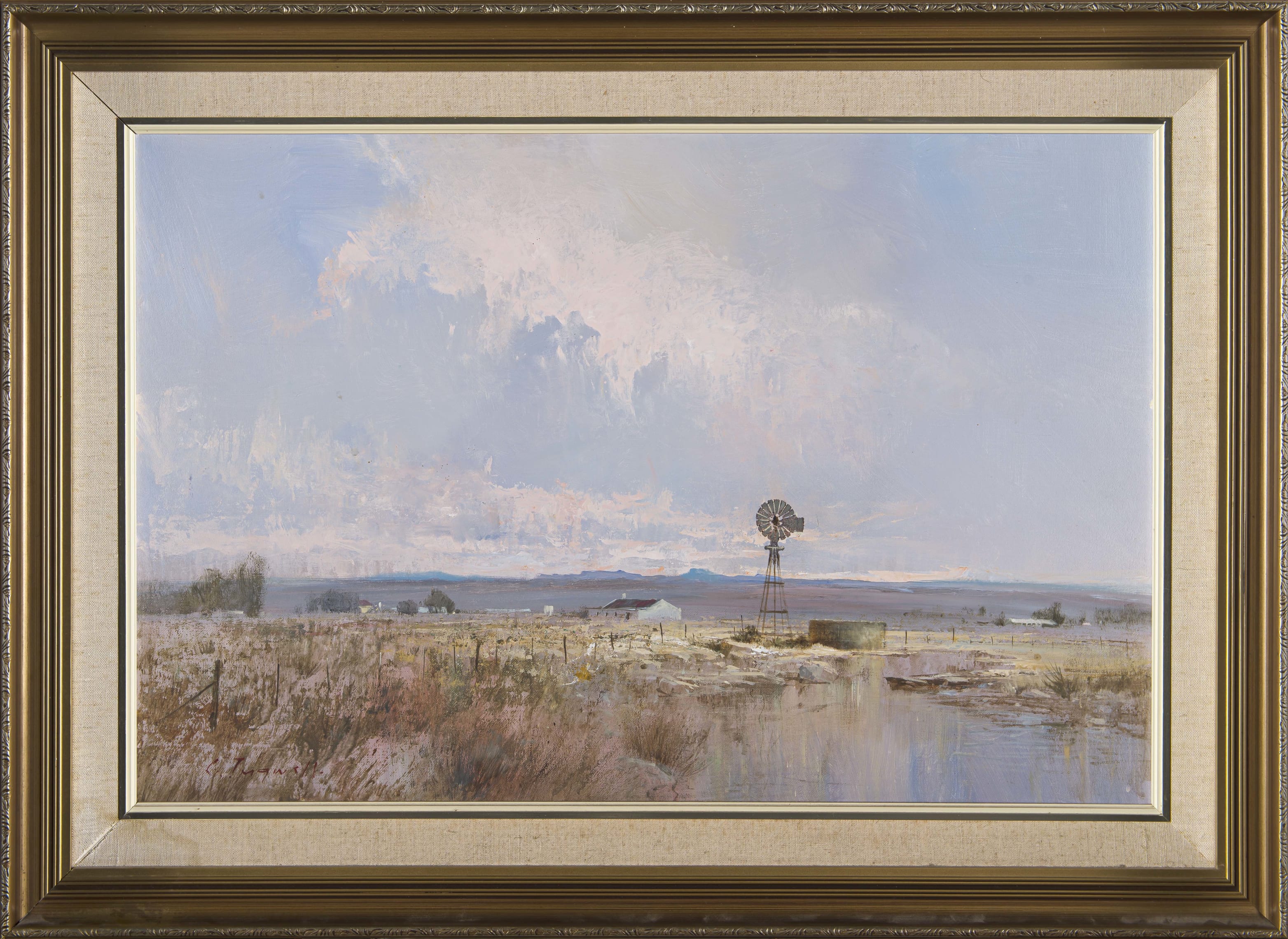 Karoo Farm Landscape by Christopher Tugwell | Strauss & Co