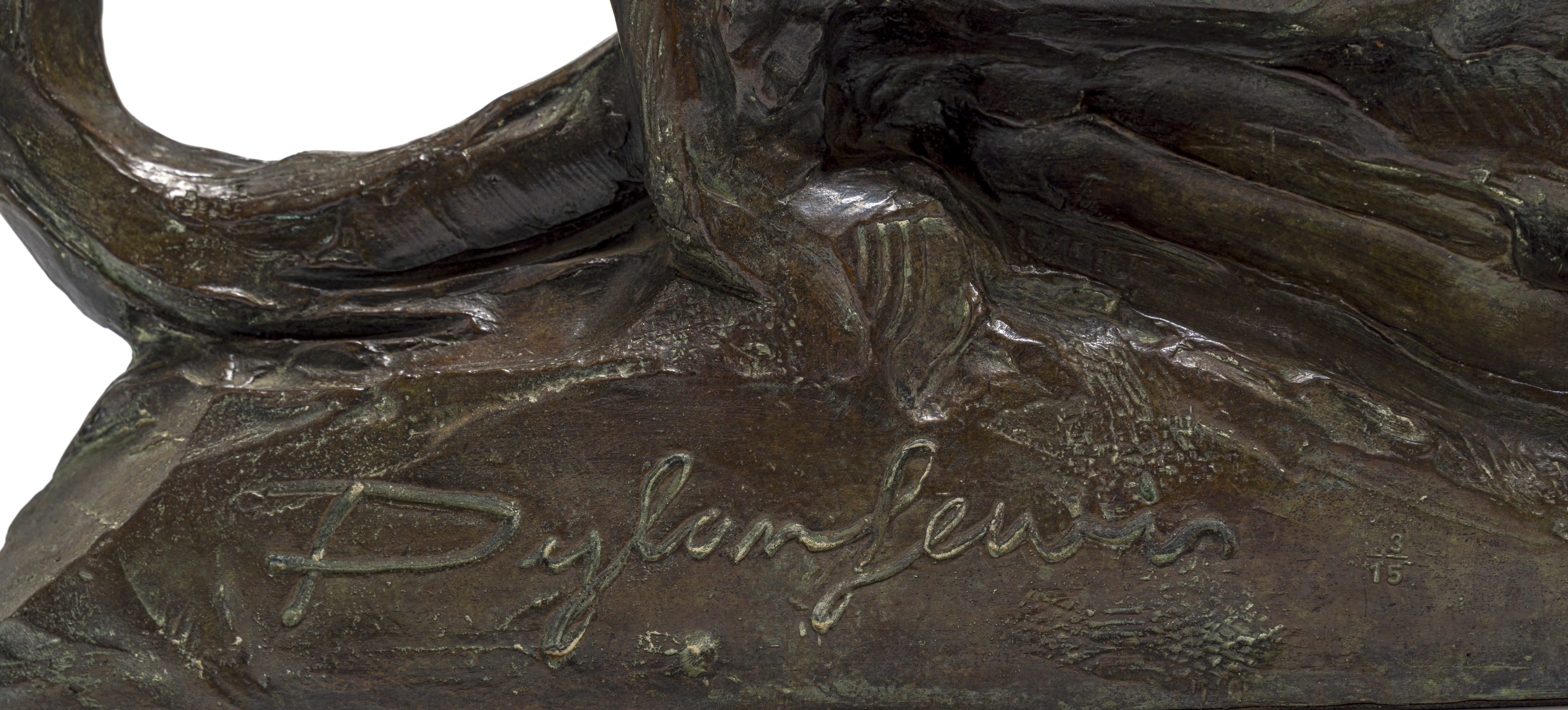 Stalking Leopard Maquette II (S120) by Dylan Lewis | Strauss & Co