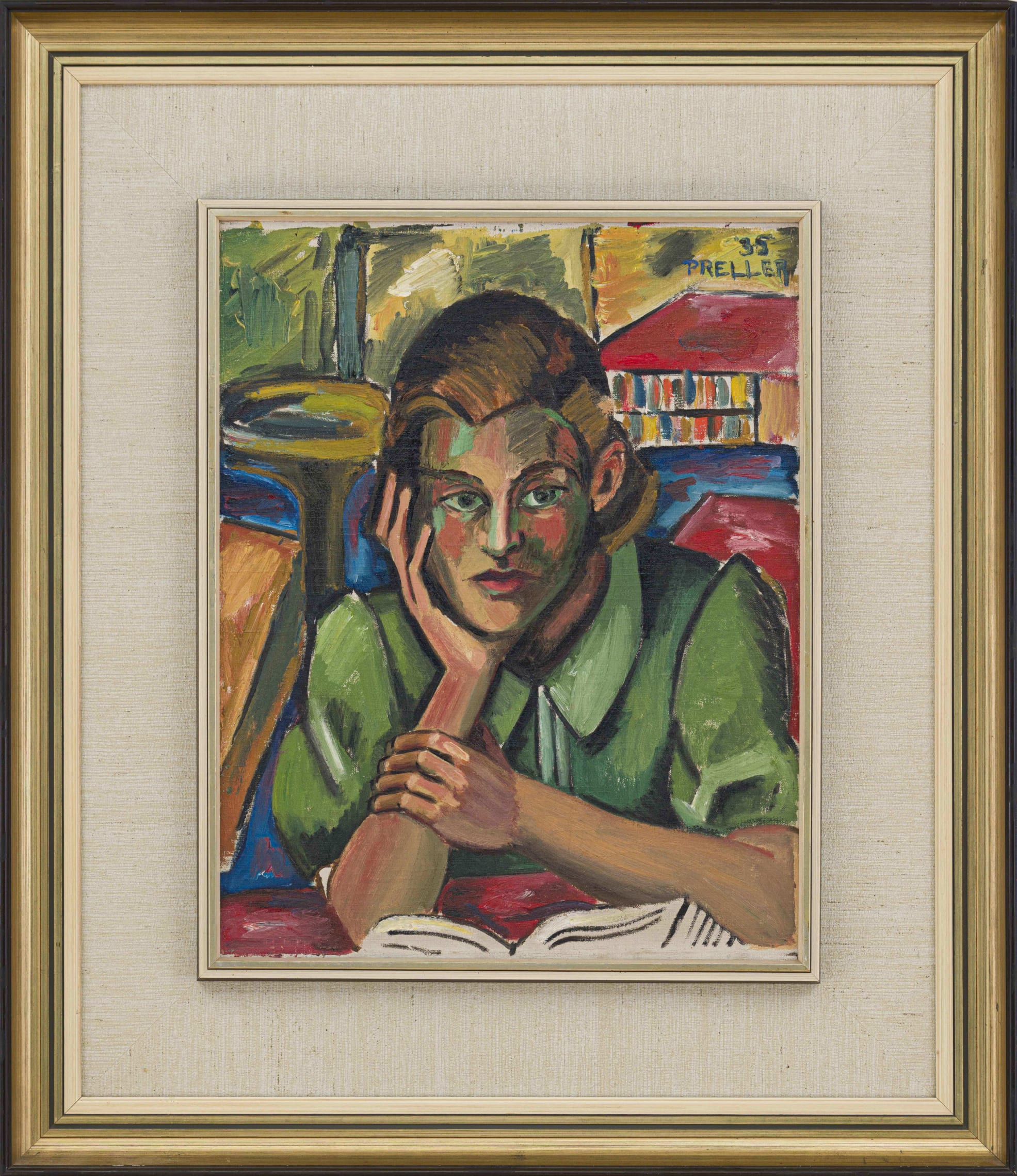 Woman Reading by Alexis Preller | Strauss & Co