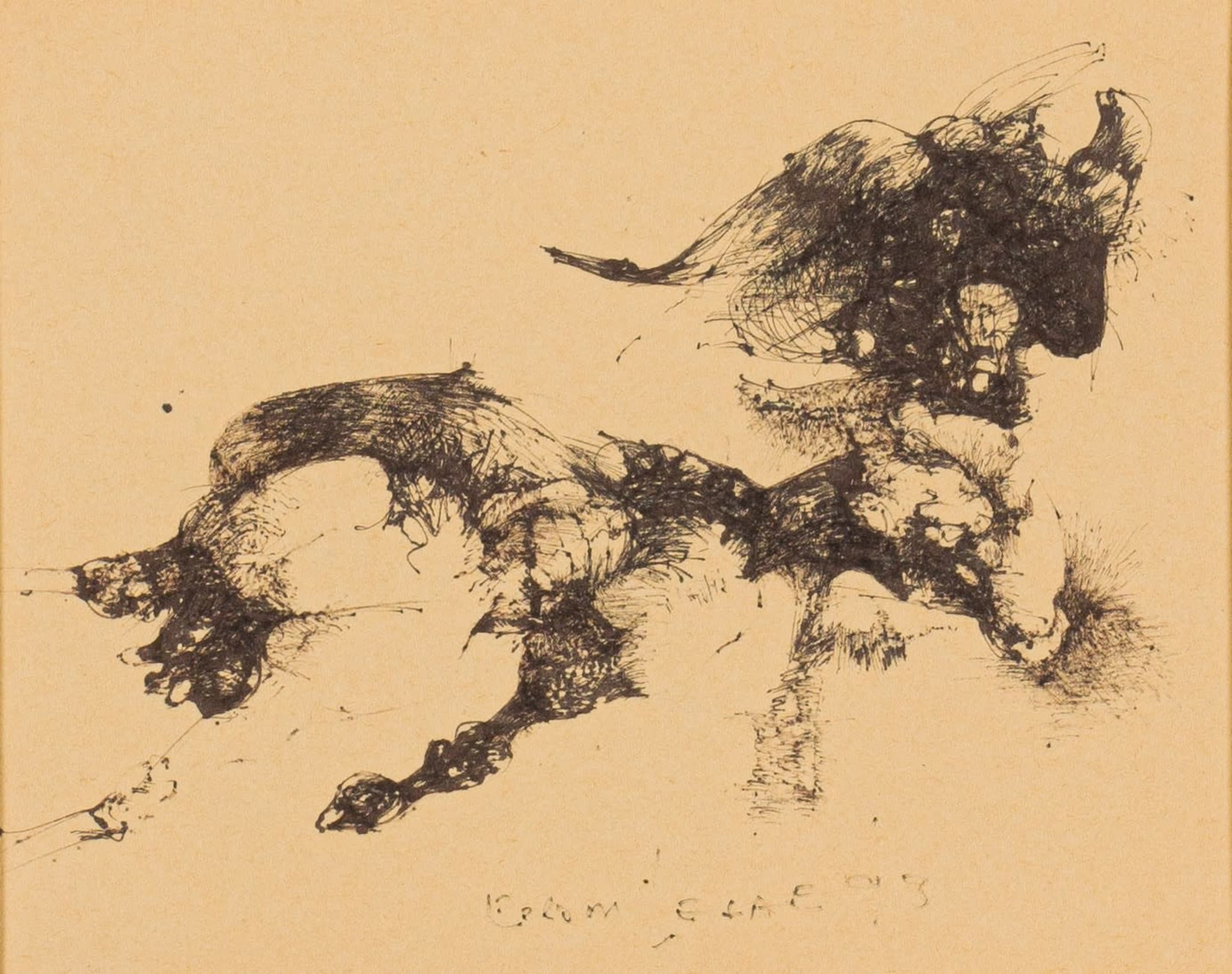 Abstract Animals, two by Ezrom Legae | Strauss & Co