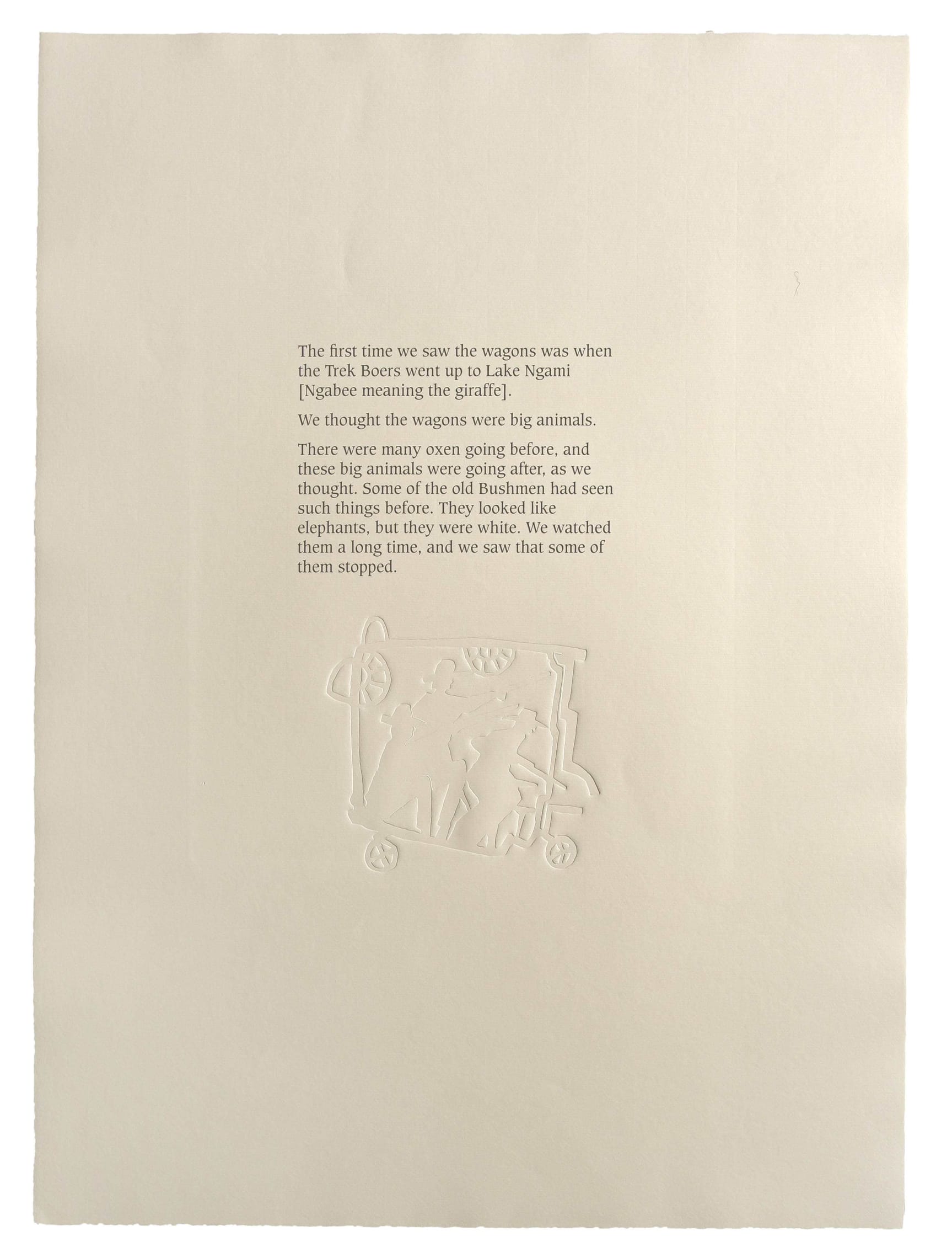 White Wagons, portfolio by Pippa Skotnes | Strauss & Co