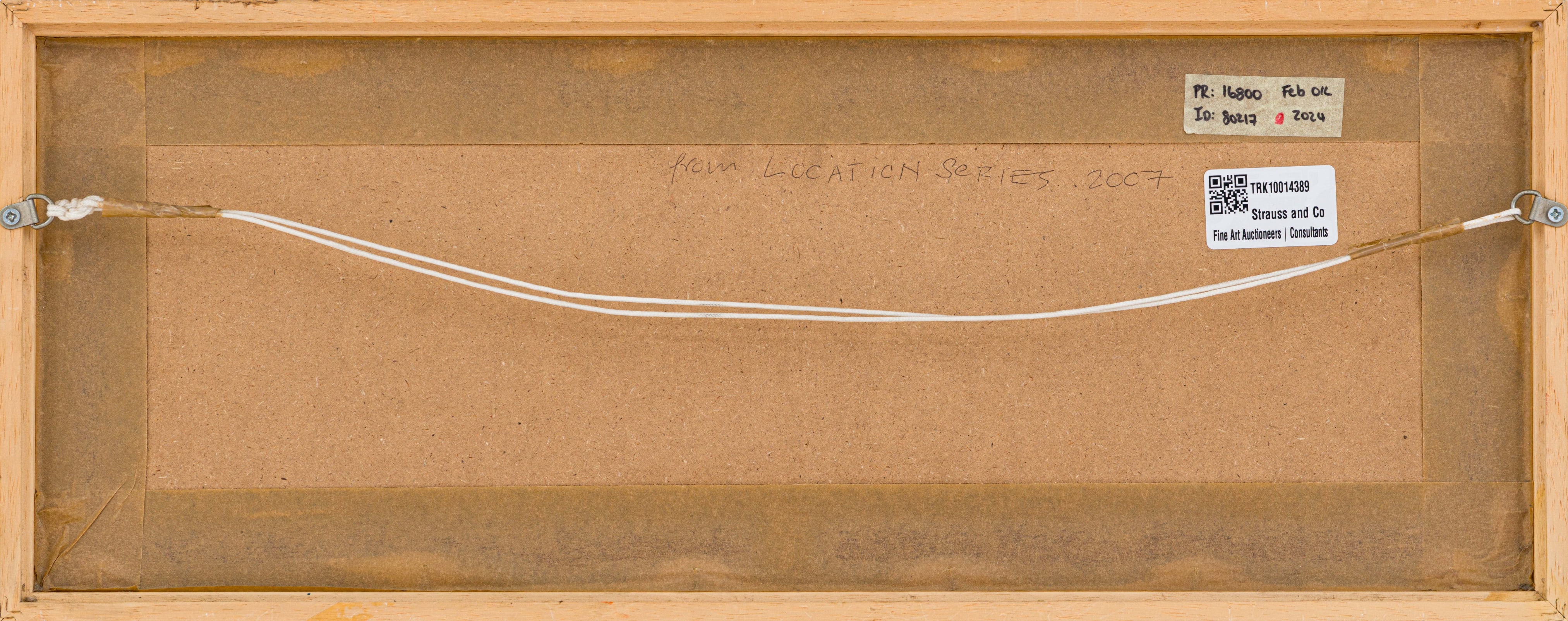 Abstract Landscape, diptych by André Naudé | Strauss & Co