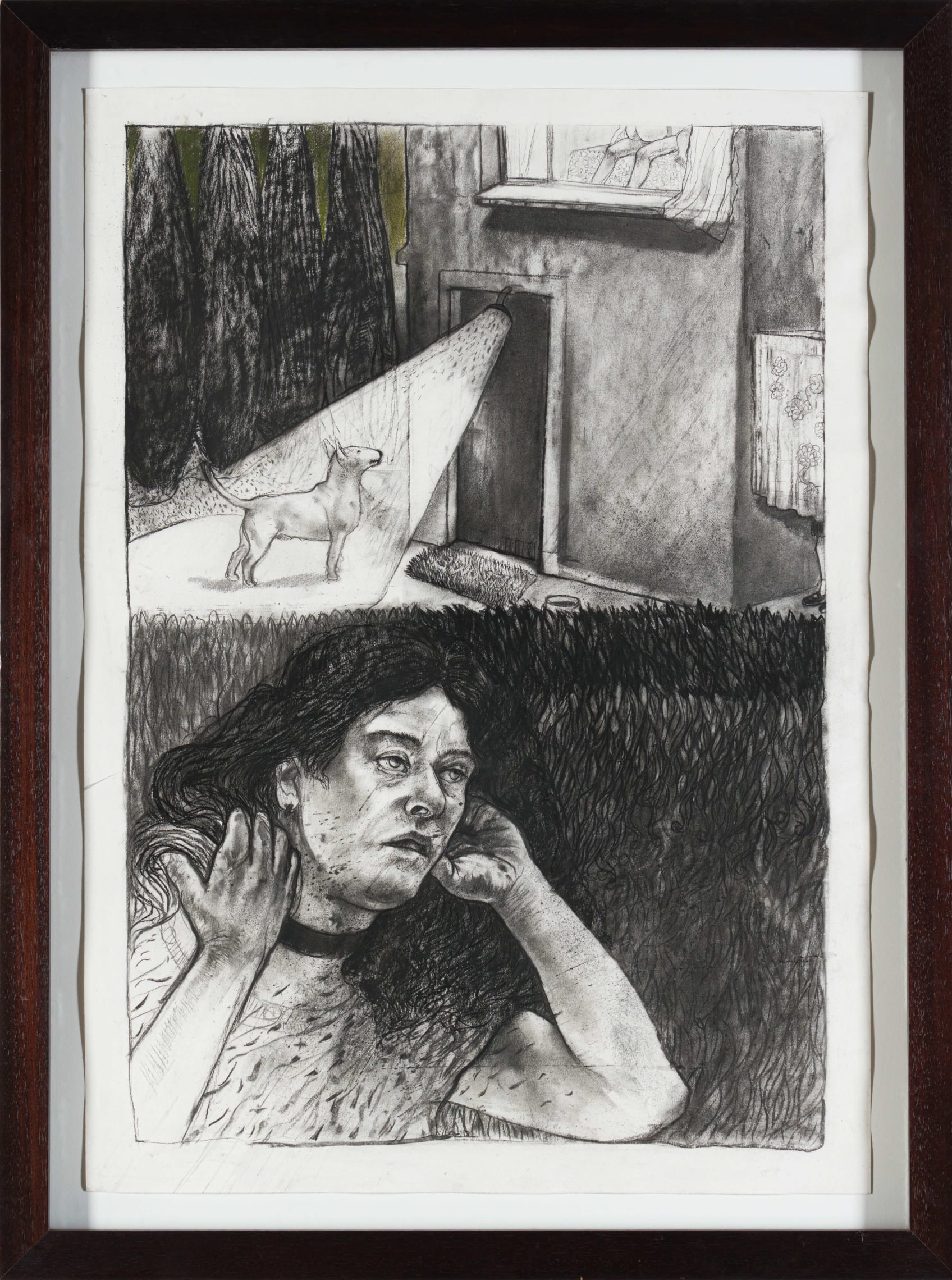 Woman and Bull Terrier by Diane Victor | Strauss & Co