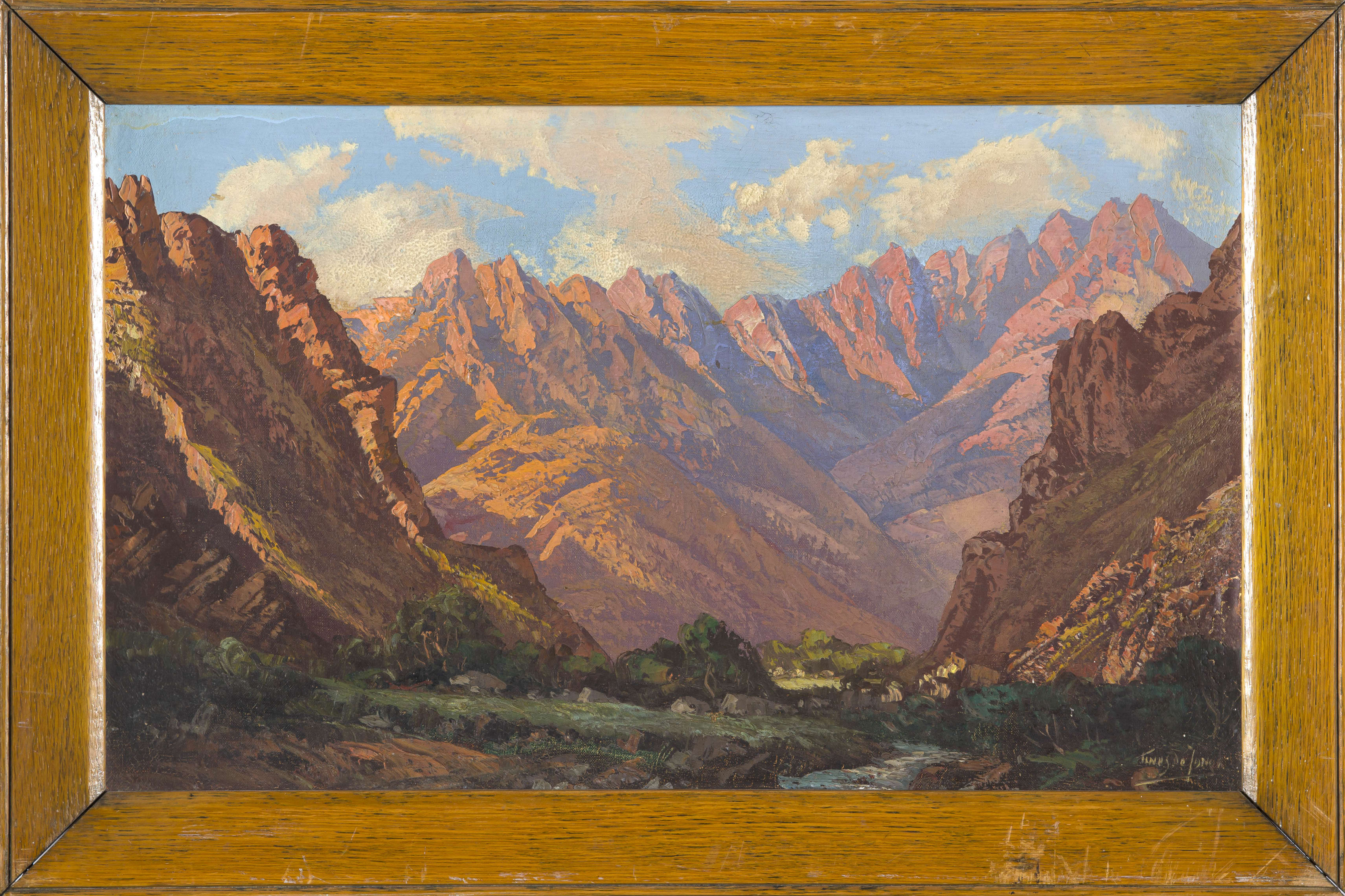 Mountainous Valley by Tinus de Jongh | Strauss & Co