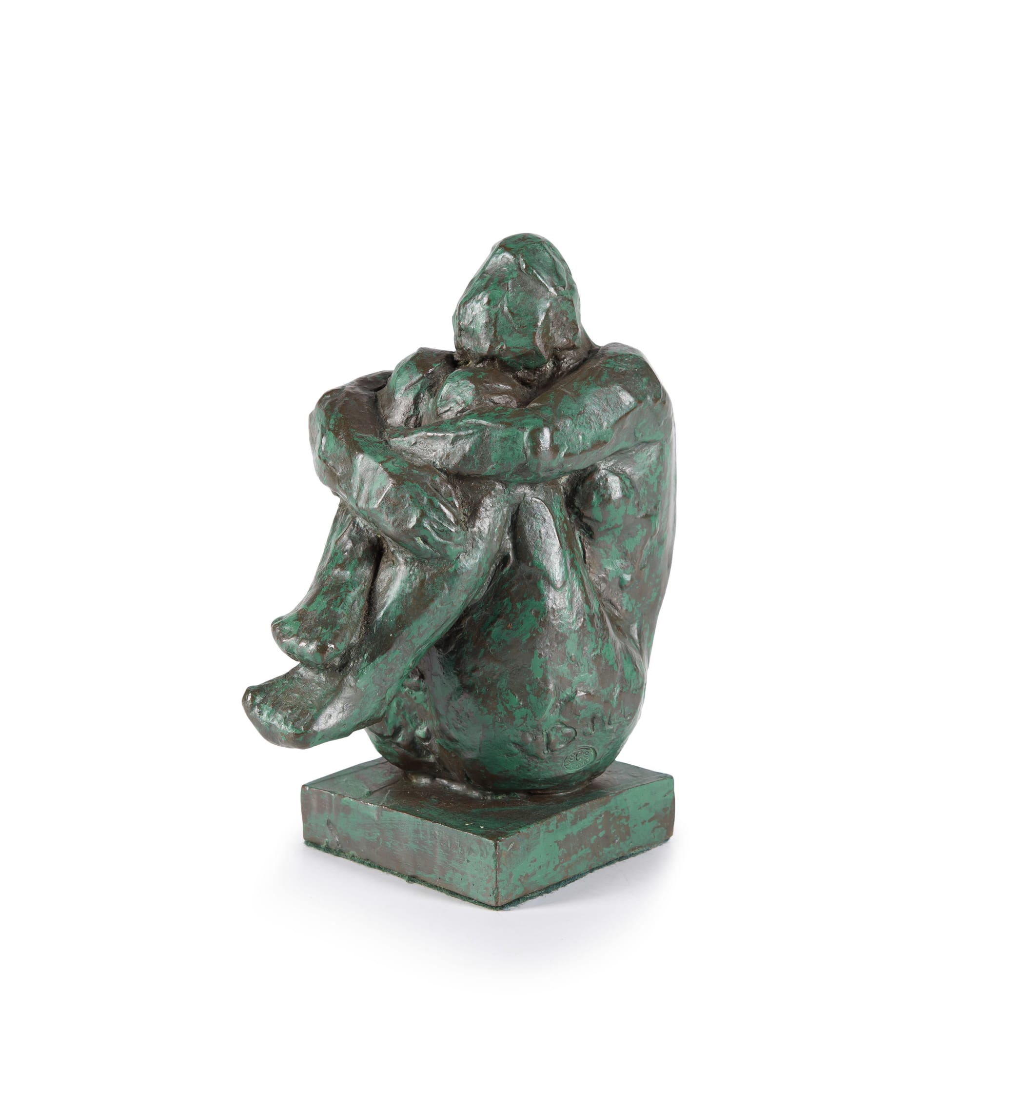Seated Figure by Bill (William John) Davis | Strauss & Co