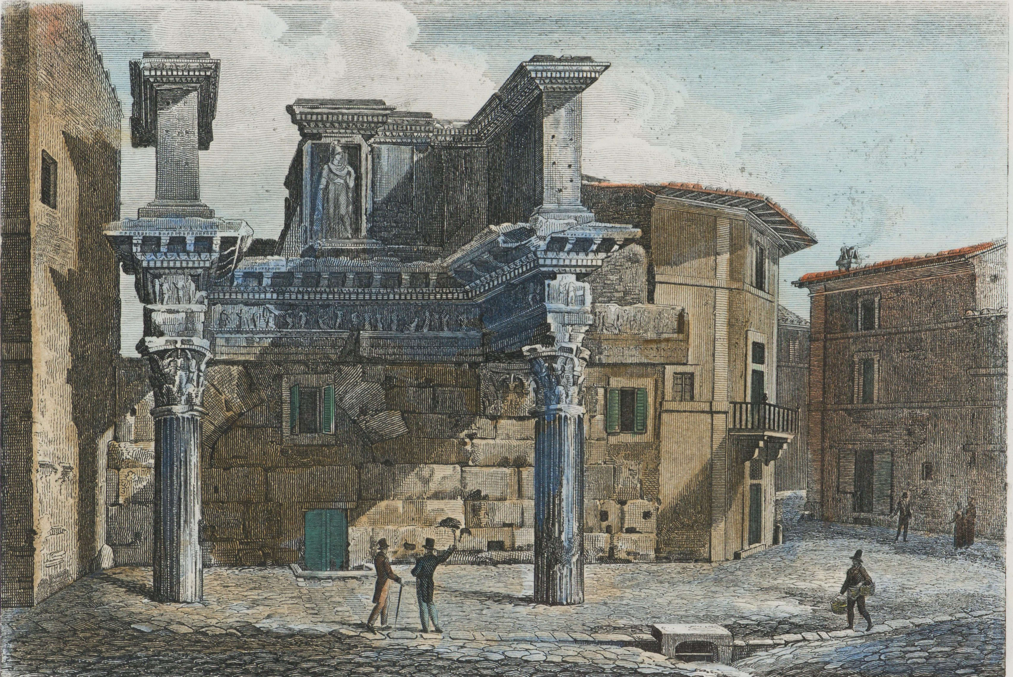 Esterno della Basilica di Santa Maria Maggiore, four by Avanzi del Foro ...