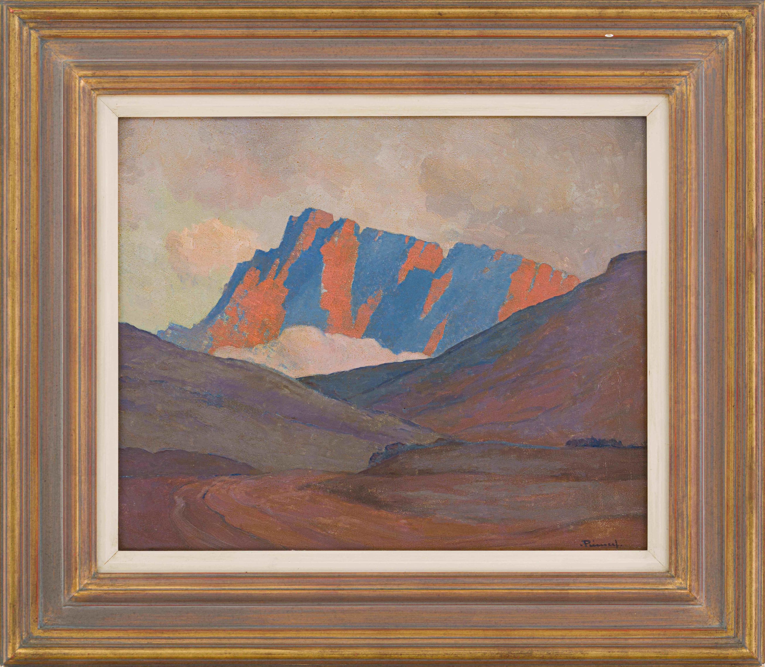 Mountain Landscape with Clouds by Jacob Hendrik Pierneef | Strauss & Co