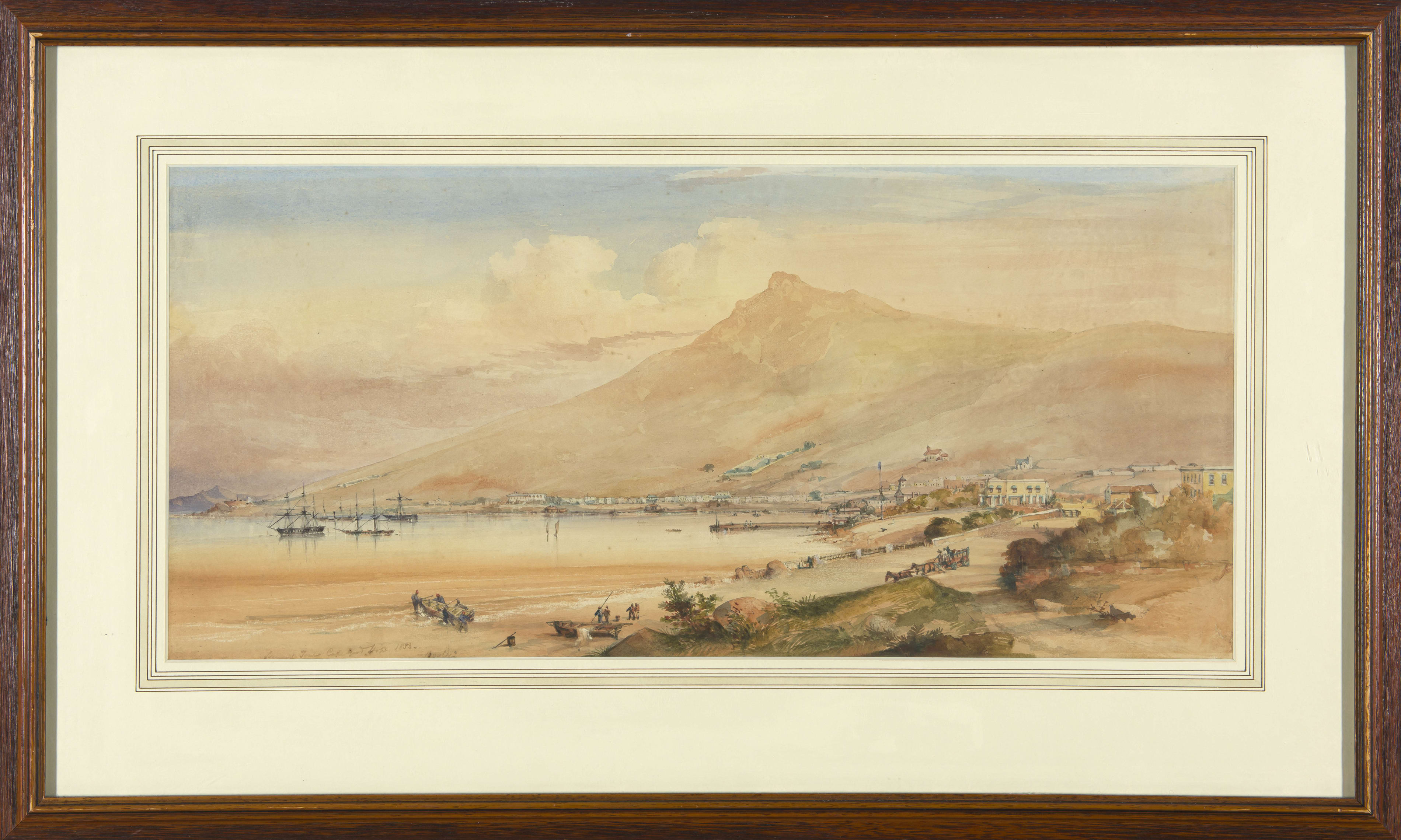 Simon's Town, Cape of Good Hope by Thomas Bowler | Strauss & Co
