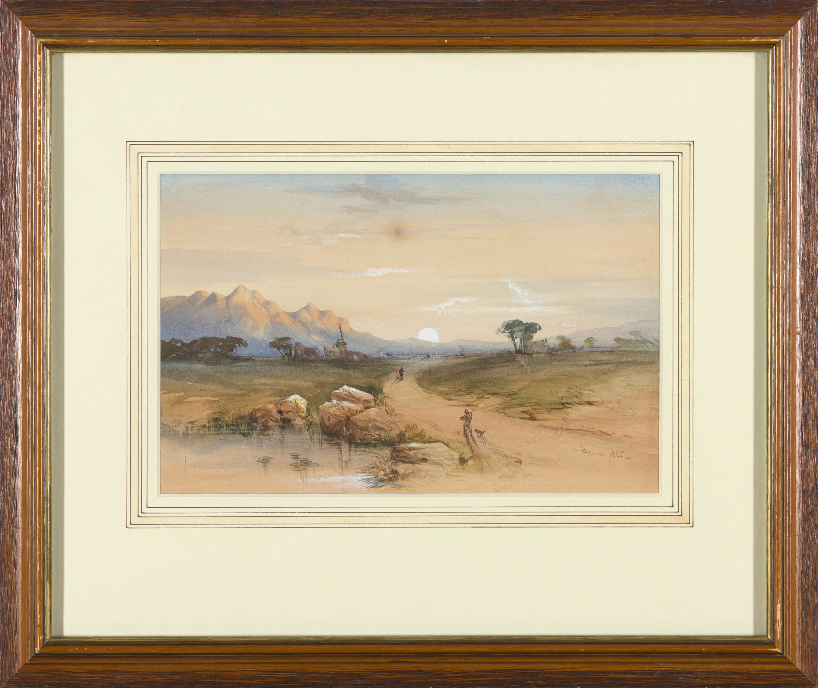 Sunset near Salt River by Thomas Bowler | Strauss & Co