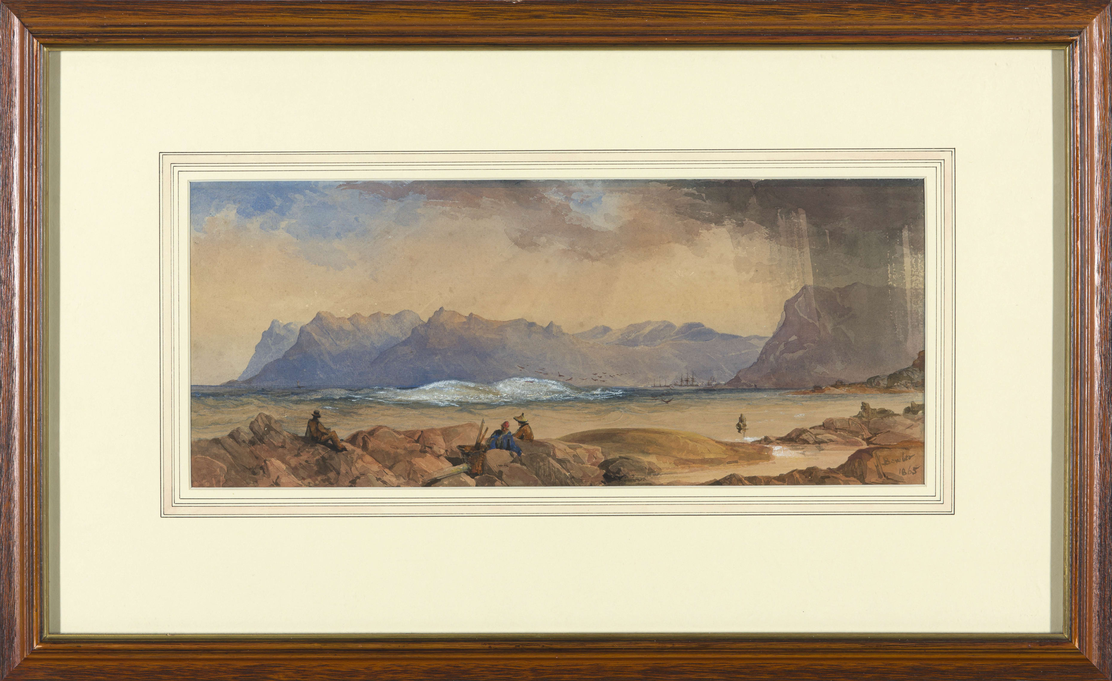 Simon’s Town from Kalk Bay by Thomas Bowler | Strauss & Co