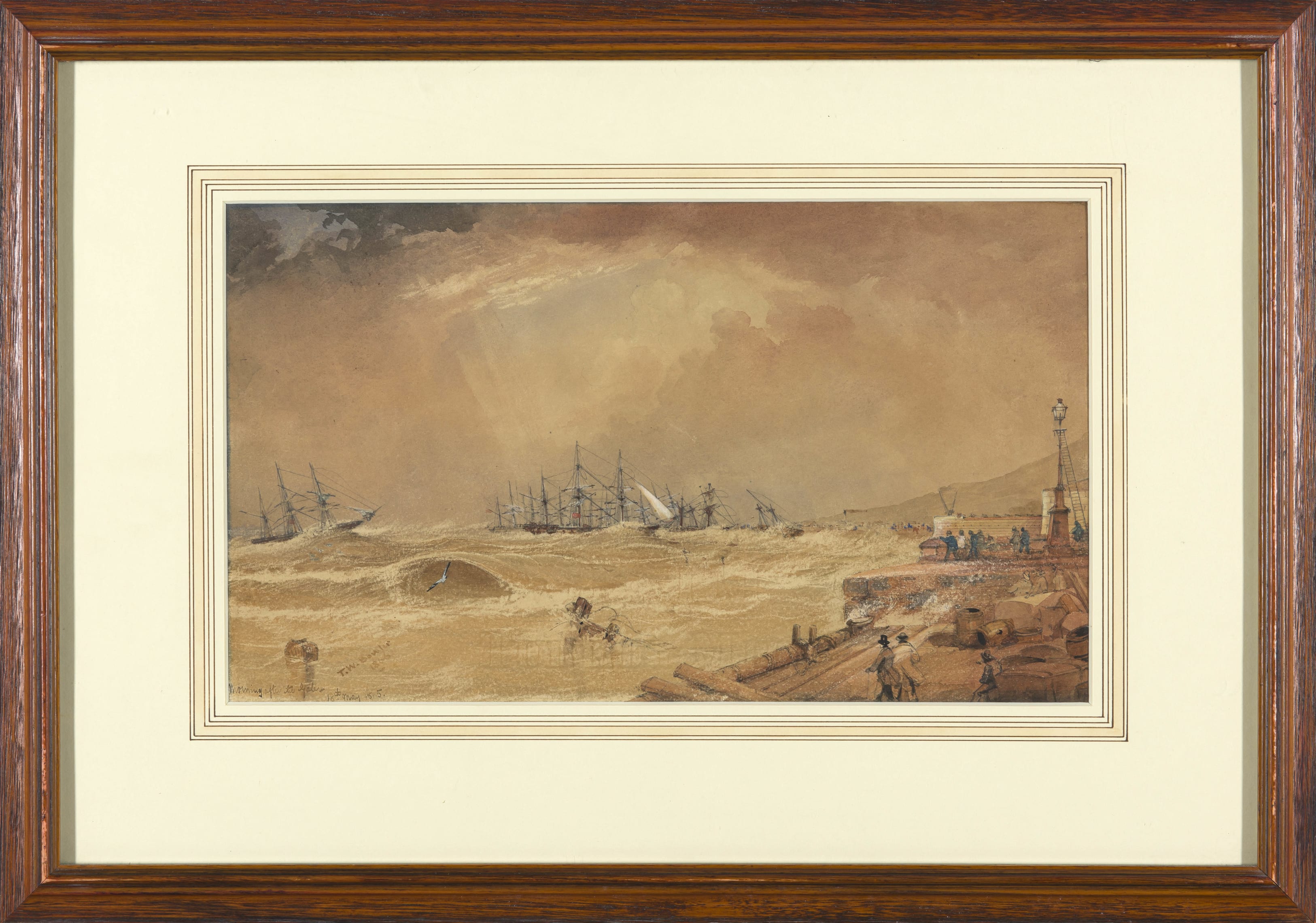 Morning after the Gale - 18th May 1865 by Thomas Bowler | Strauss & Co