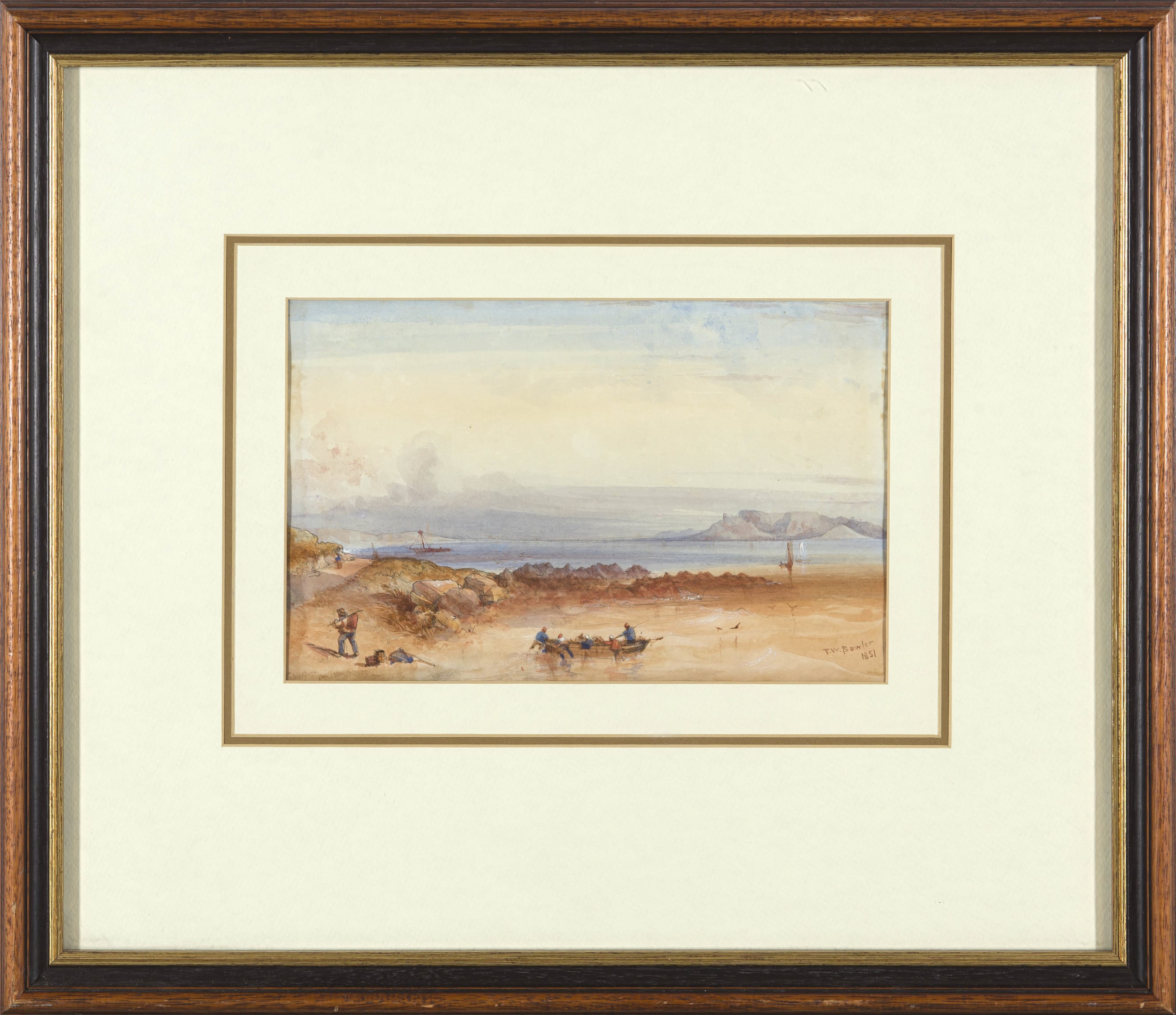 Table Bay from Bloubergstrand by Thomas Bowler | Strauss & Co