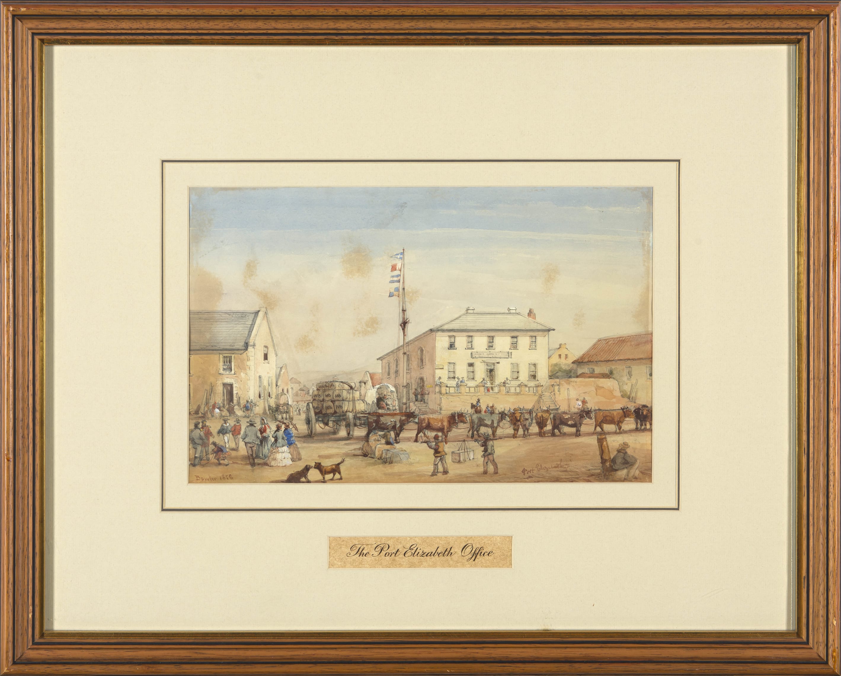 Port Elizabeth, from The Mosenthal Establishments commission by Thomas ...