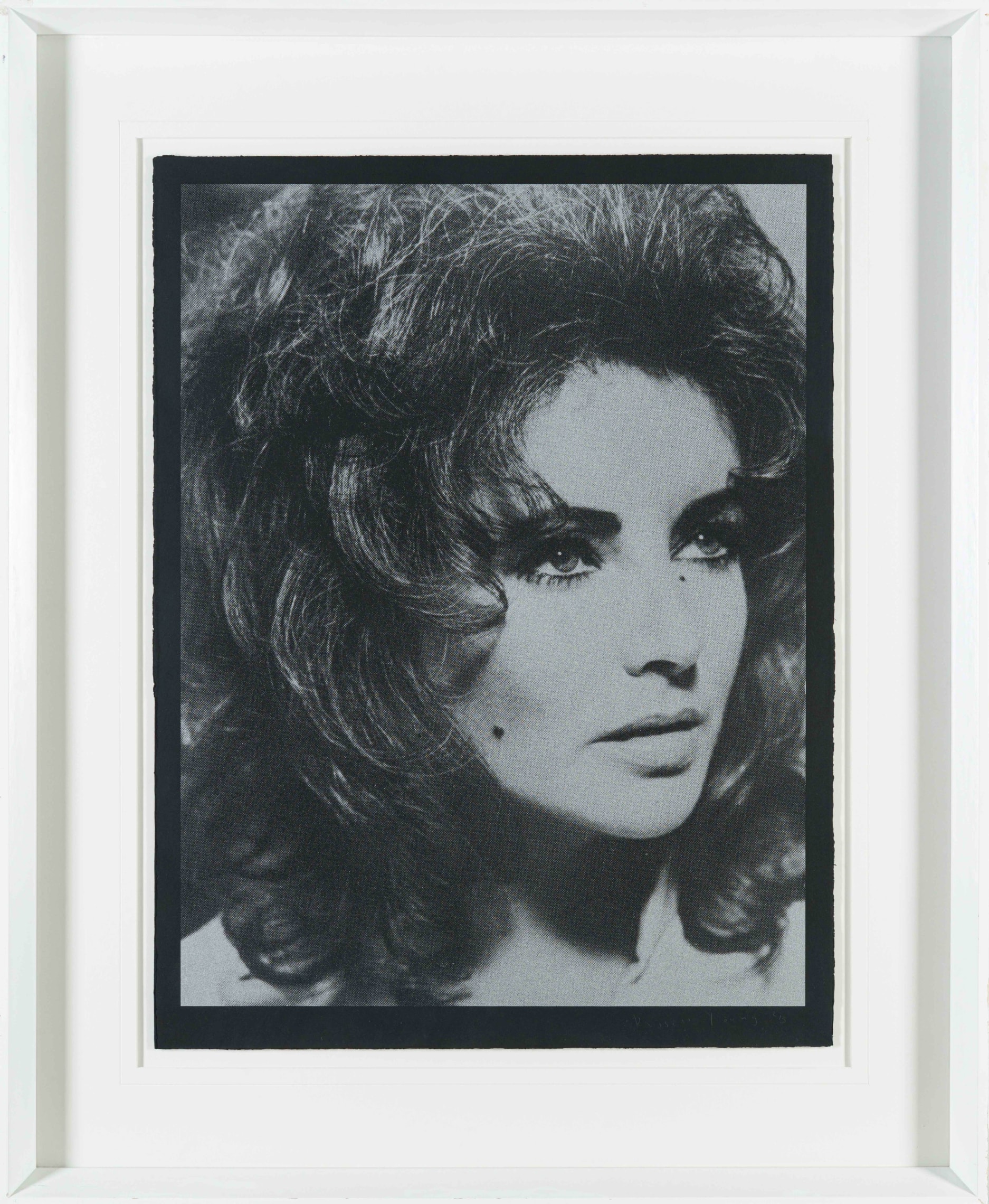 Elizabeth Taylor Portrait by Russell Young | Strauss & Co