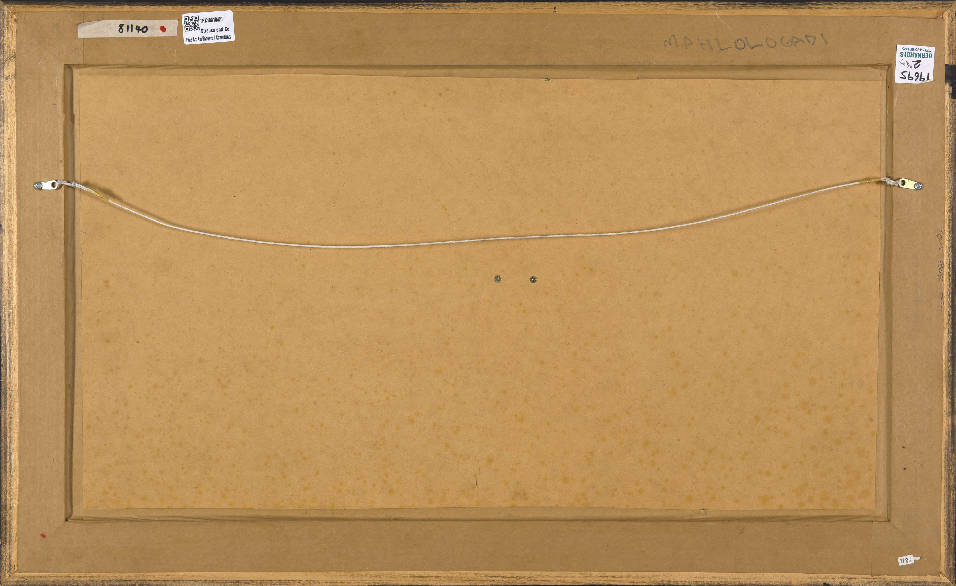 Mahlologadi, diptych by Colbert Mashile | Strauss & Co