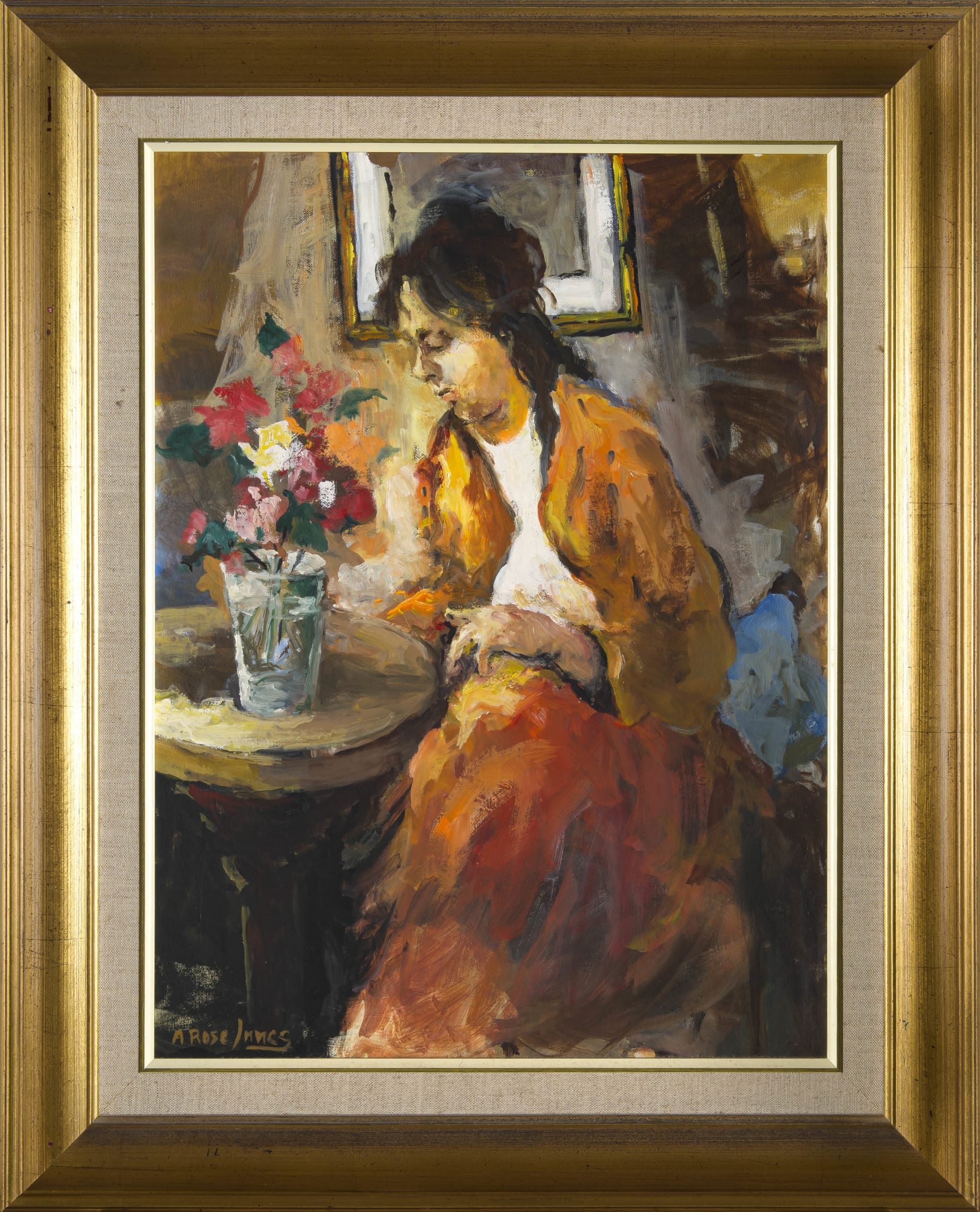 Woman Reading by Alexander Rose-Innes | Strauss & Co